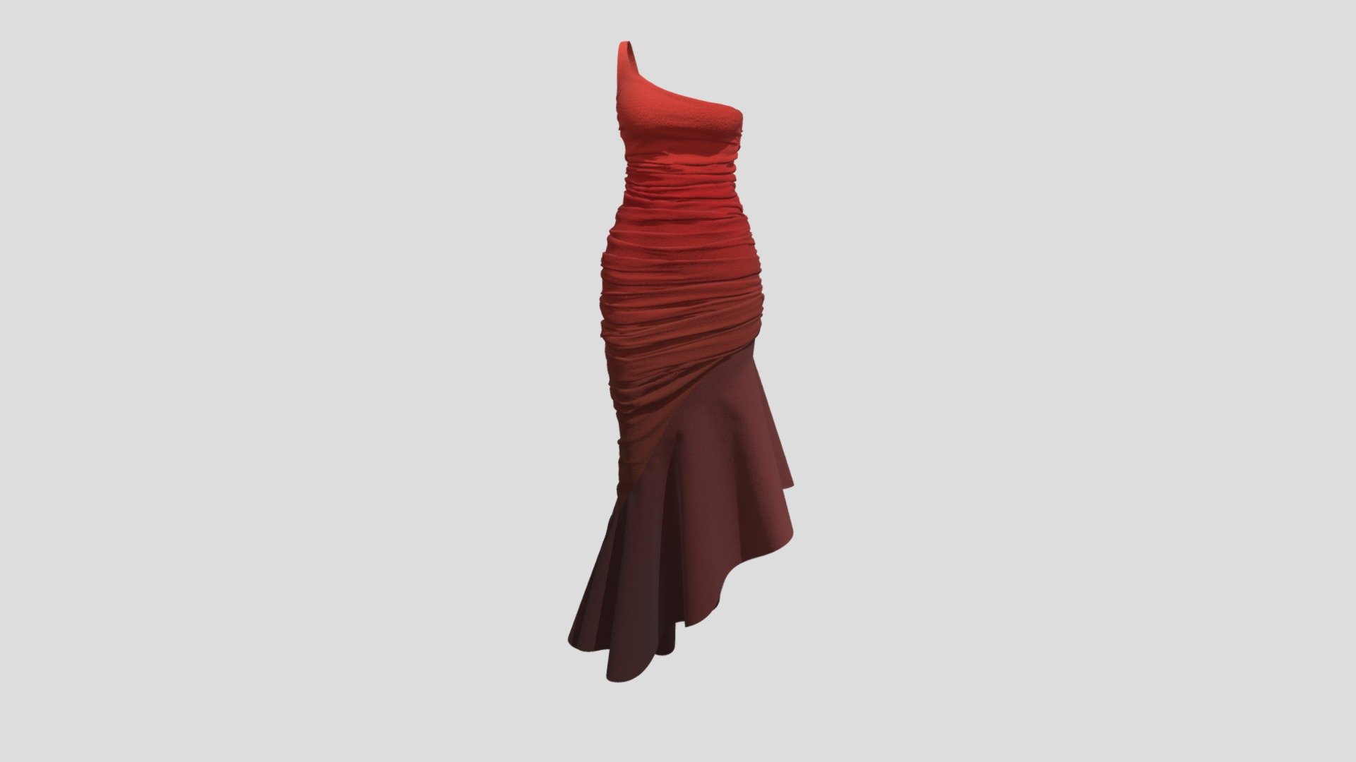 Evening Gown 002 - 3D model by Olivia2825 [cd64913] - Sketchfab