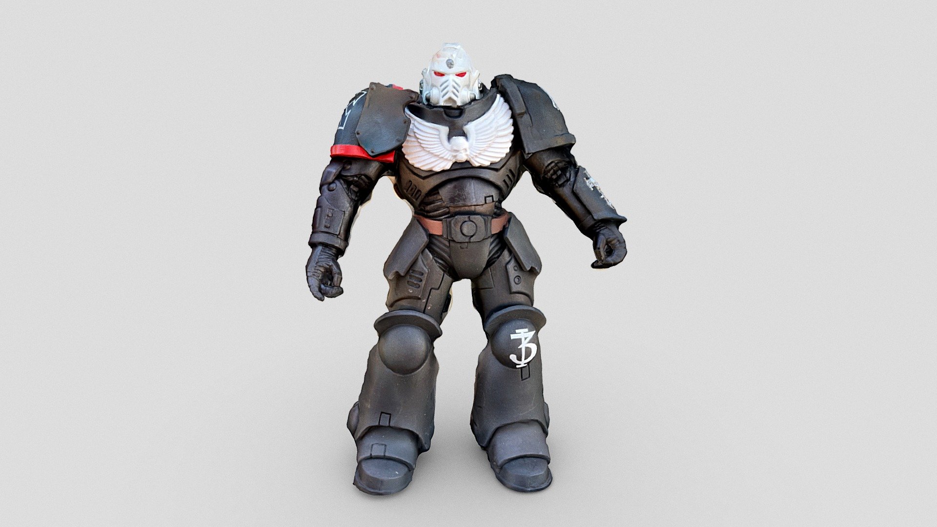 Warhammer 40k - Raven Guard Veteran Sergeant - Download Free 3D model ...