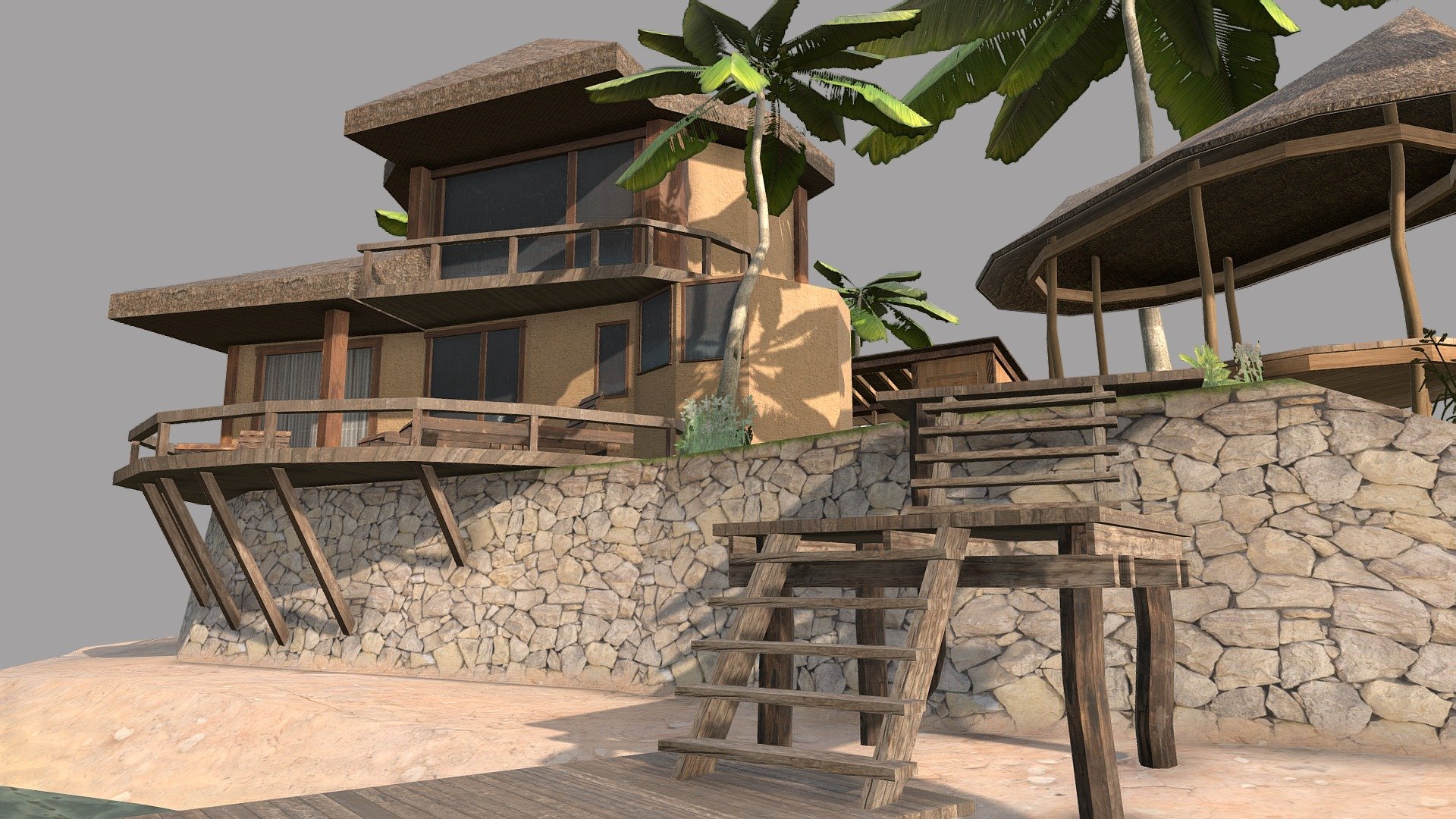 DEA Diorama - By the ocean - 3D model by Luciano Santos Rosa ...
