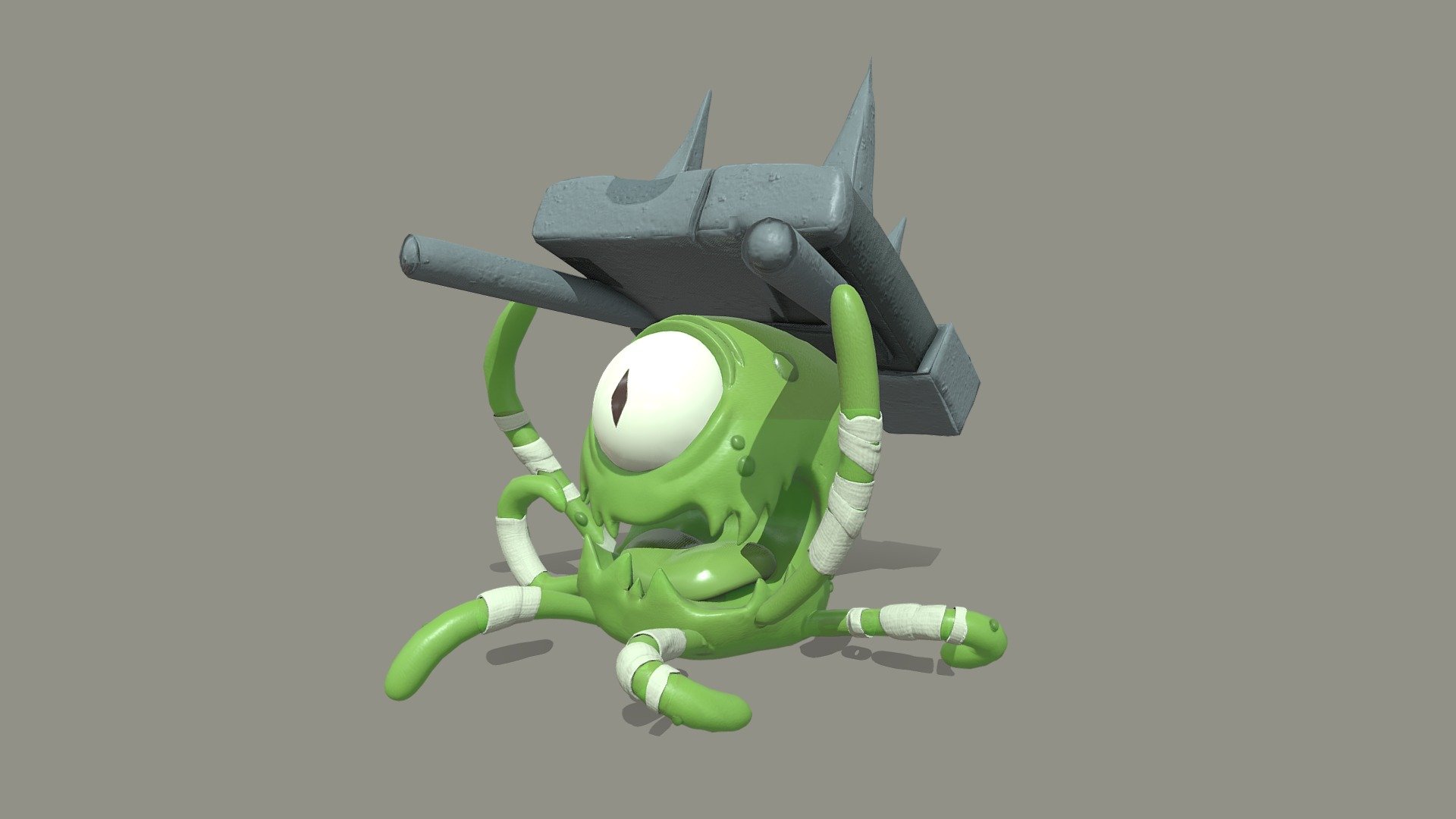 slime creature - Download Free 3D model by juan-miguelbauwens [cd67601 ...