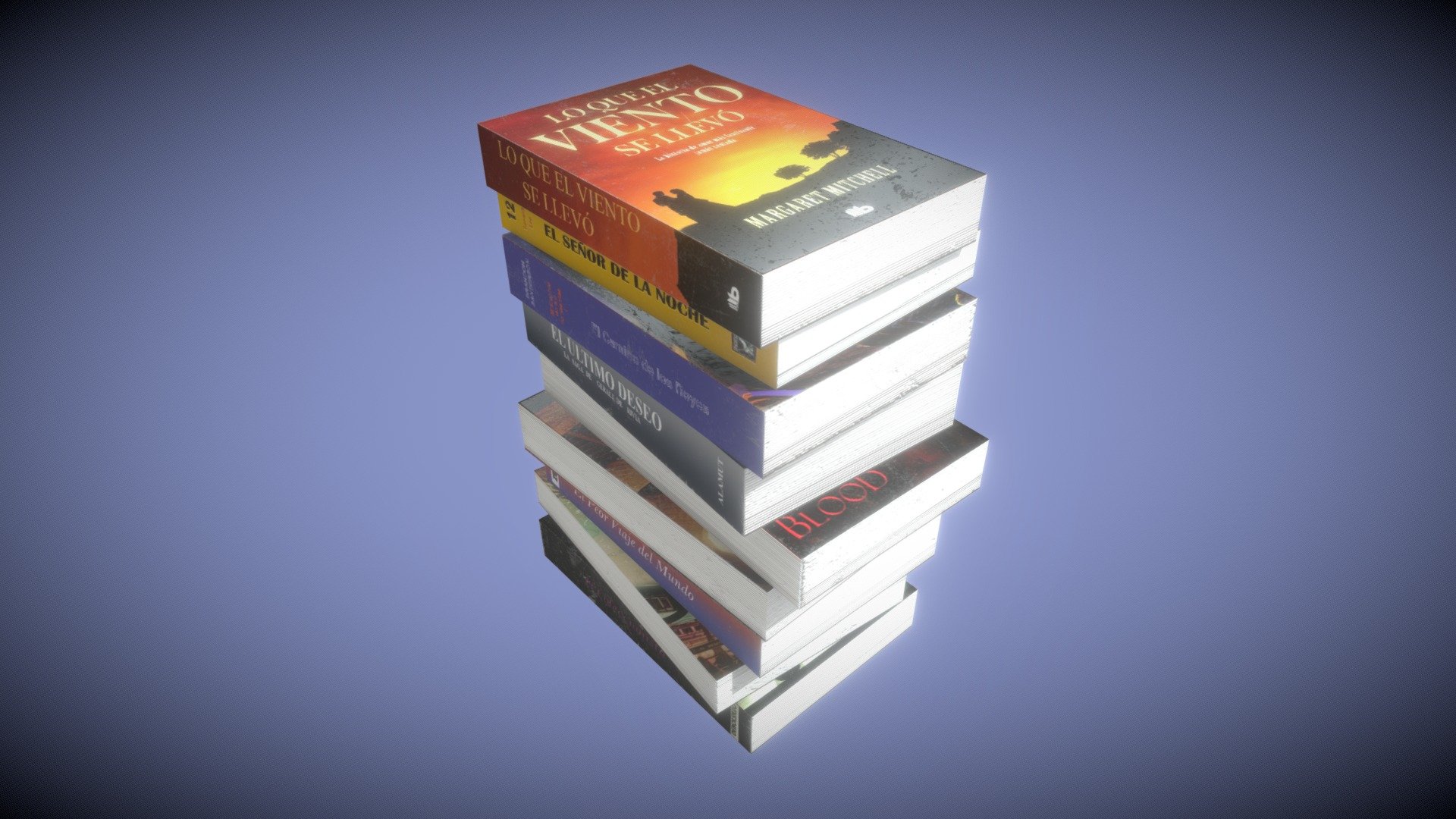 Pocket books - Buy Royalty Free 3D model by Pancrudo14 [cd67e0c ...