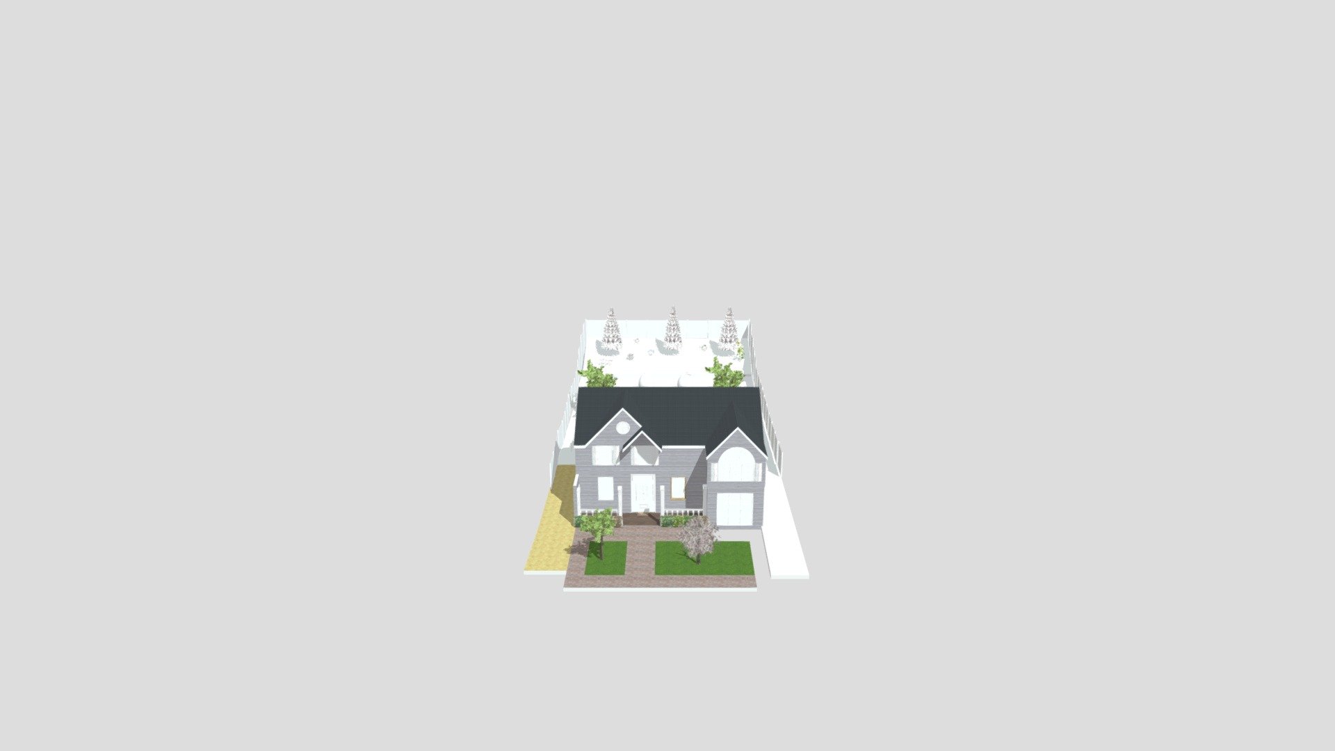 The Classic House - Imported - Download Free 3D model by Home Design 3D (@homedesign3d) [cd68907 ...