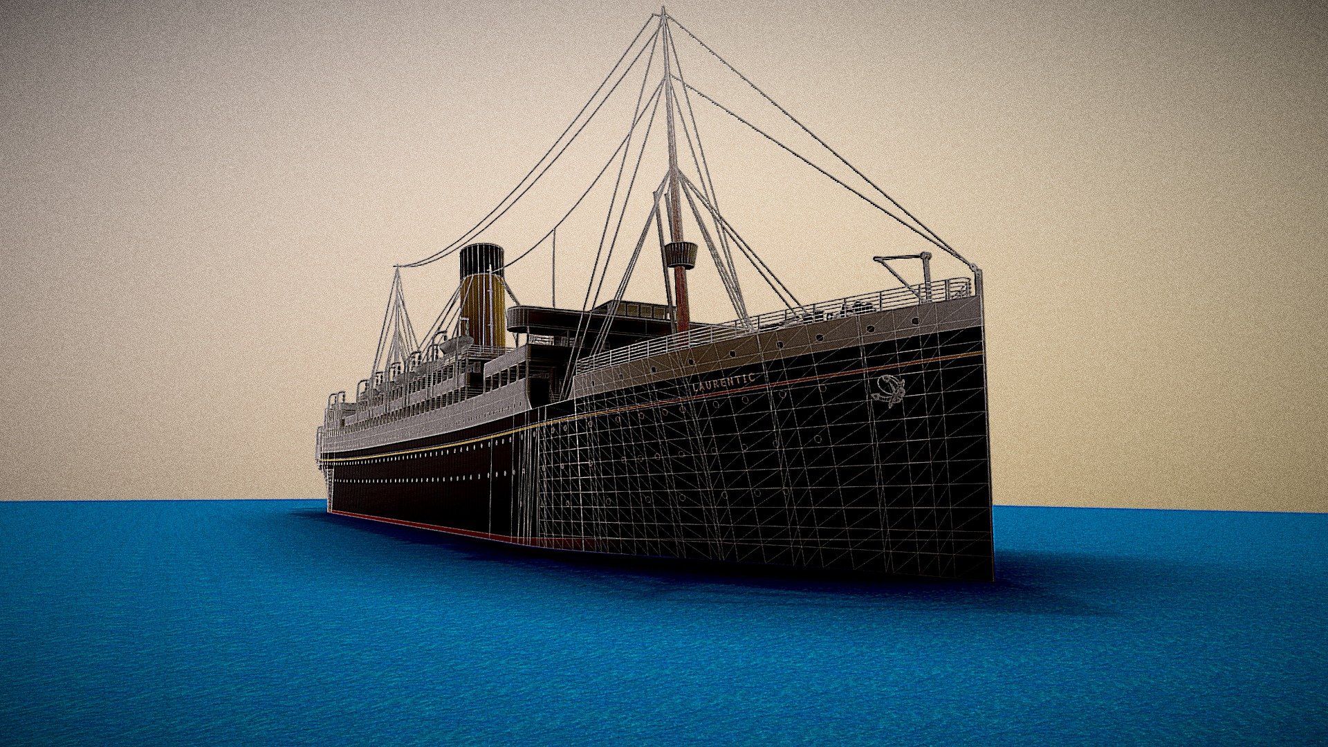 S.S Laurentic - Download Free 3D model by Renan_1912 (@nailtonrenan0 ...