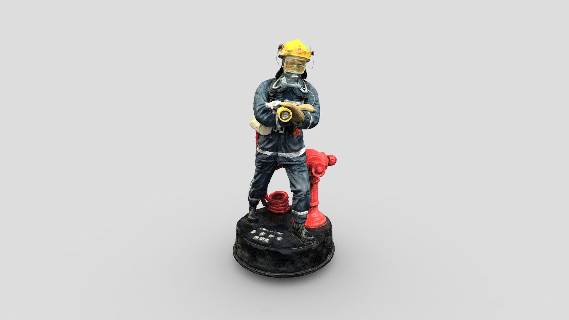 Fireman Model - 3D model by kerr_dimensional [cd6a5b5] - Sketchfab