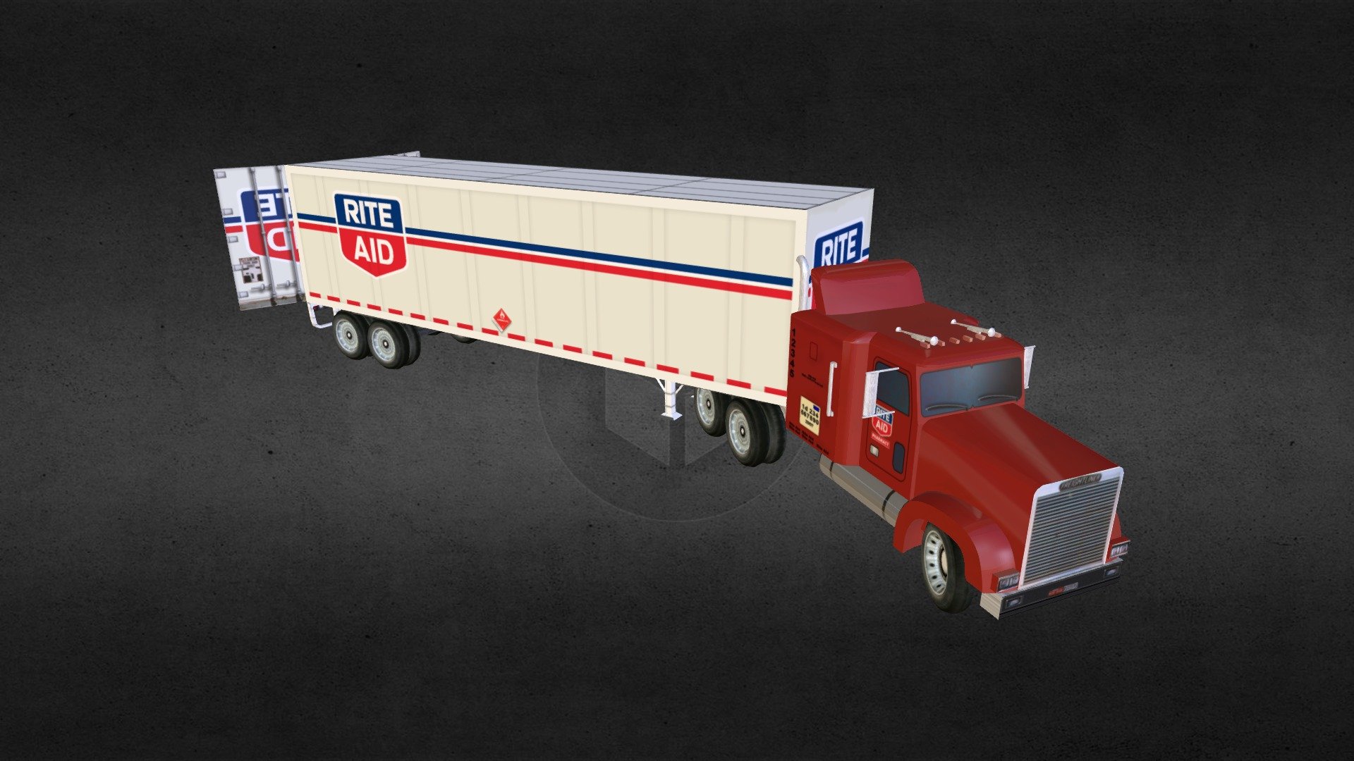 Rite Aid Truck - 3D model by Michael Yingling (@mikeyingling) [cd6a603 ...