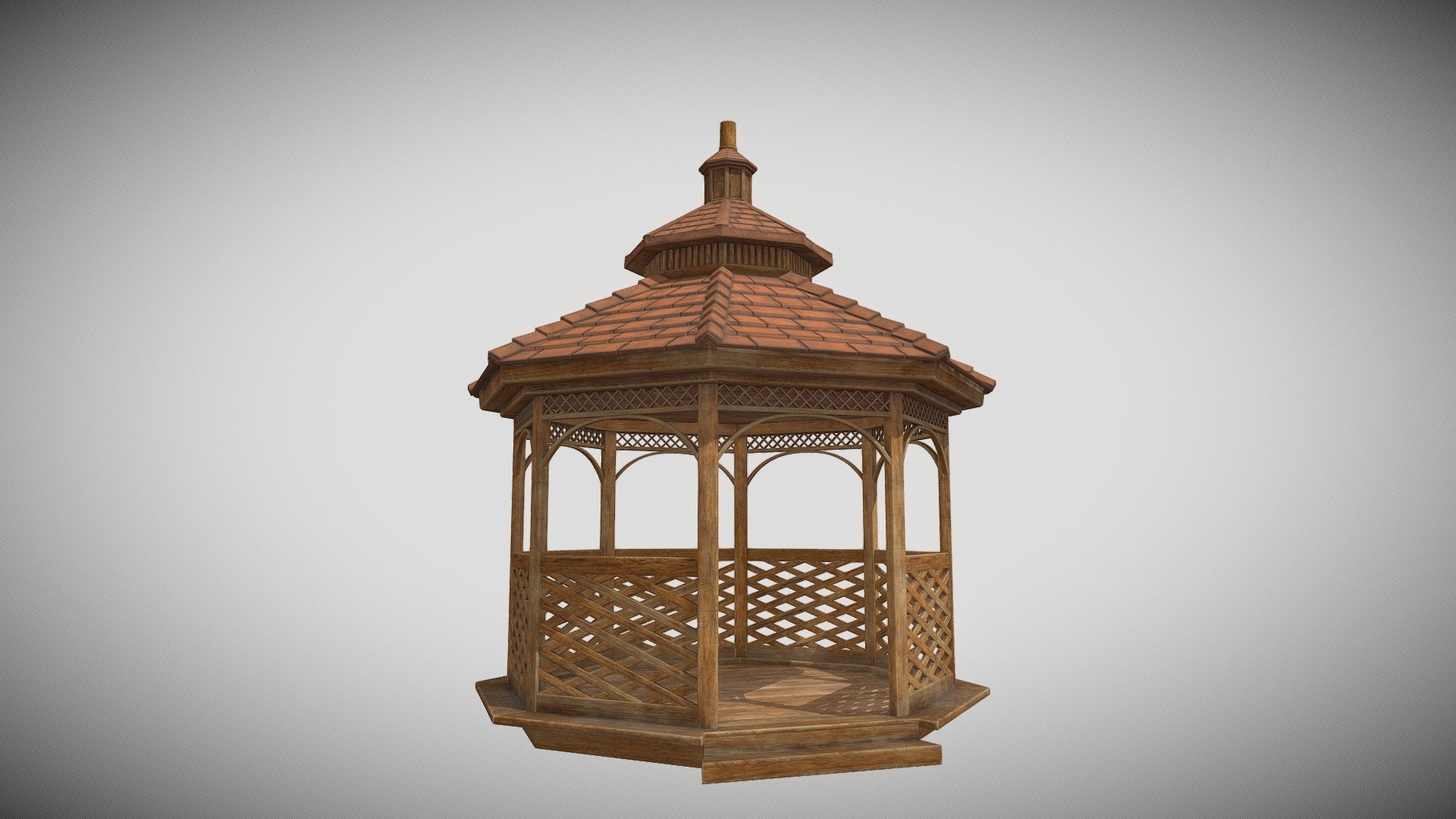 GAZEBO - 3D model by M Junia (@majedjunia) [cd6b35c] - Sketchfab