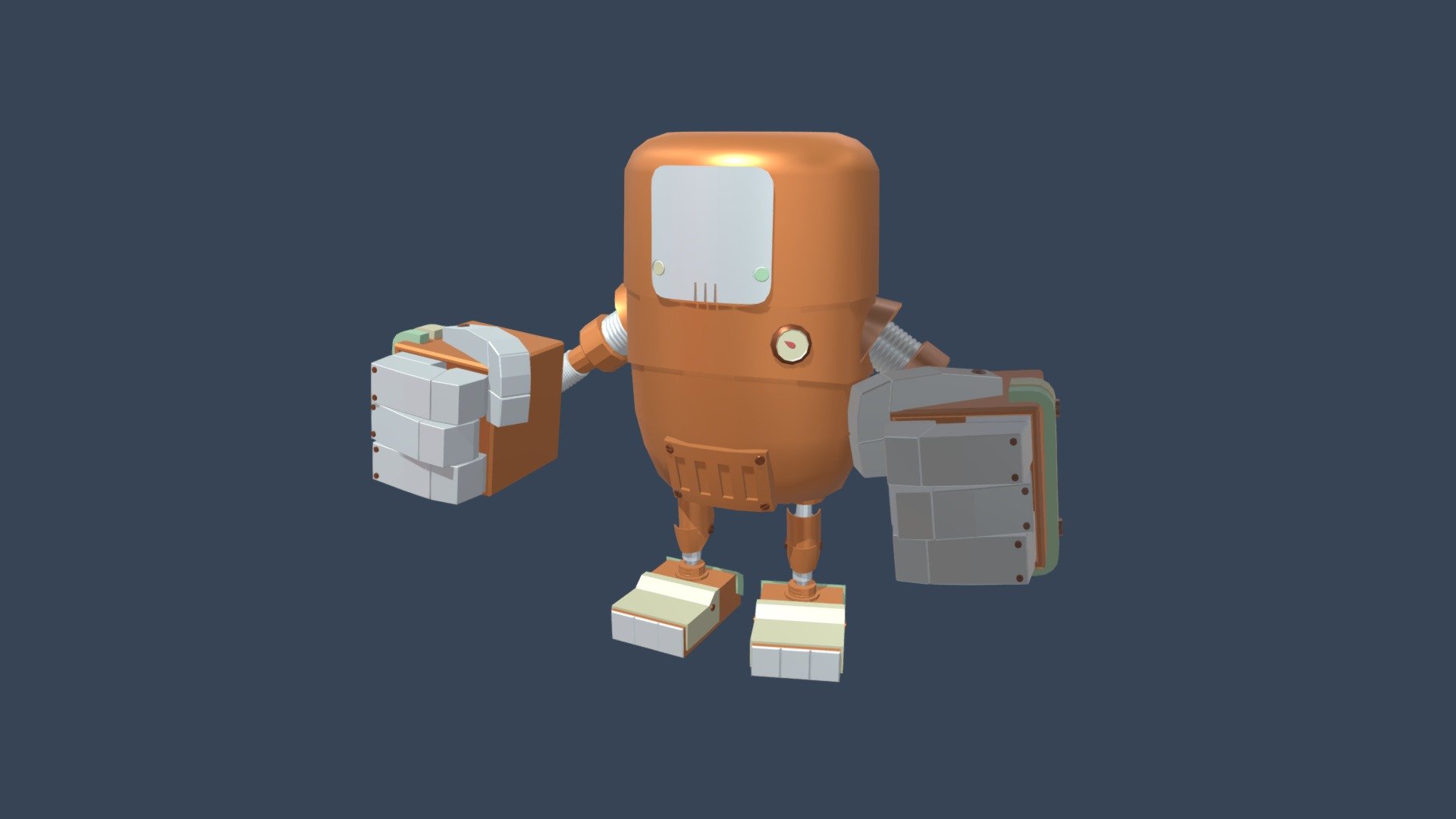 Robot model - 3D model by 4shorecmi [cd6b789] - Sketchfab