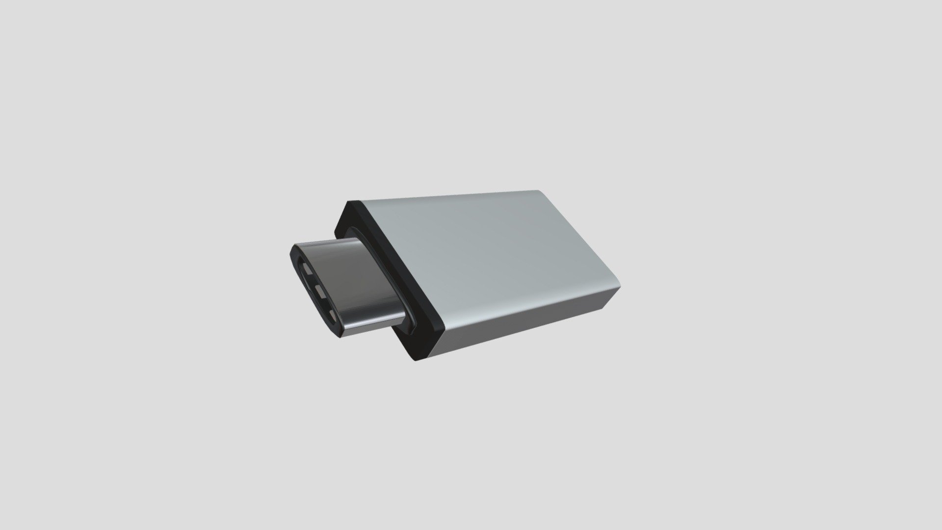 USB Type-C - Download Free 3D model by USb_convertor.128 [cd6deba ...