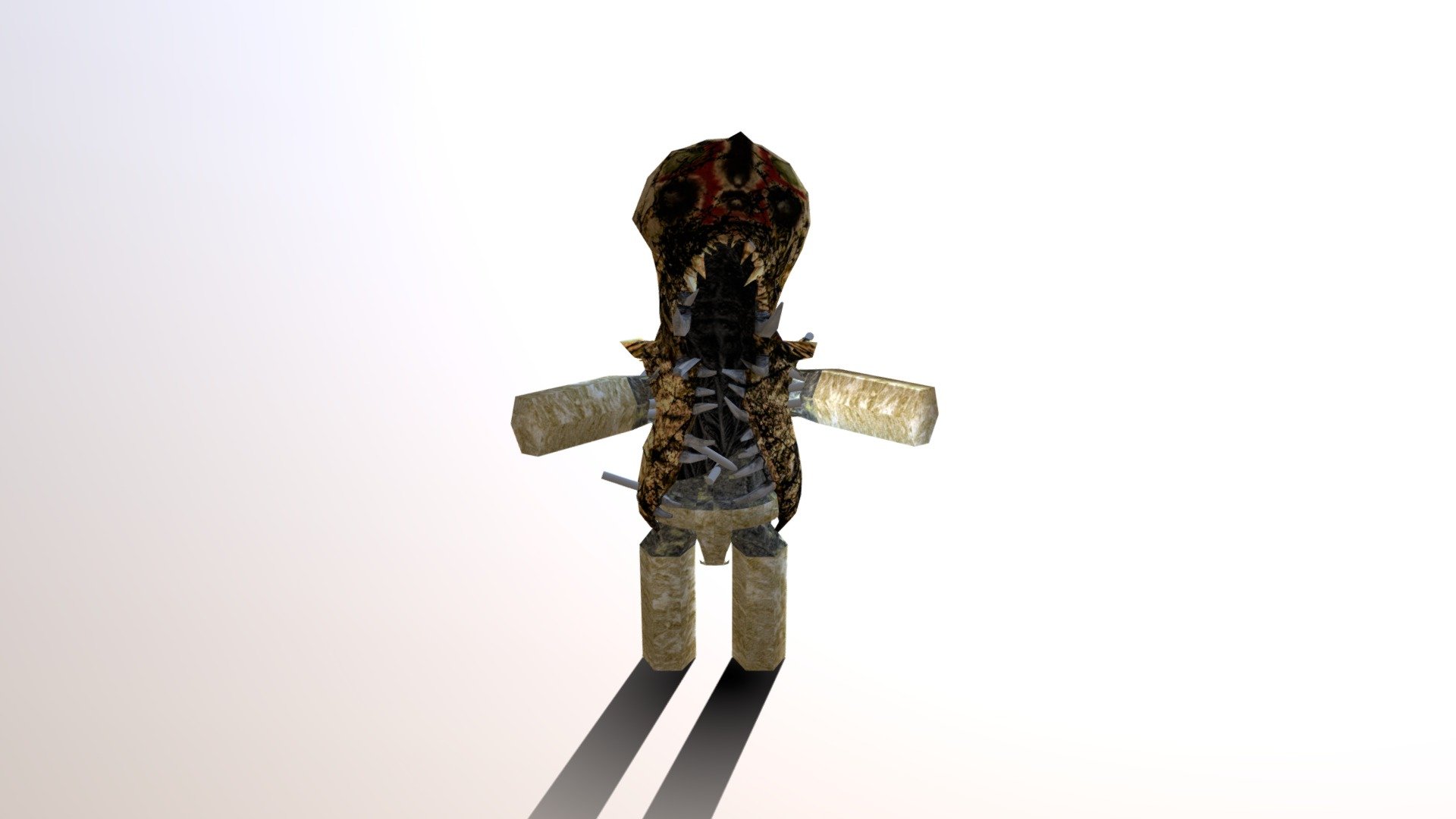 SCP-173 - 3D model by Kendarte (@janrulez) [cd6e282] - Sketchfab