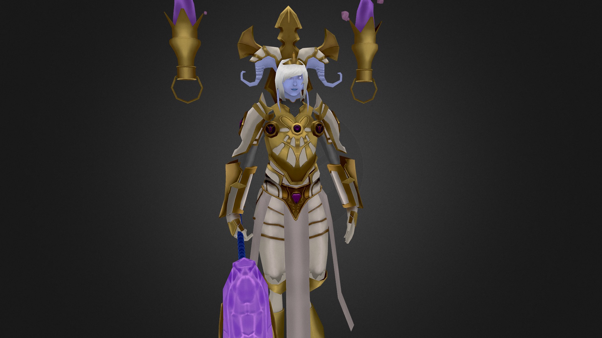 Draenei Fanart - 3D model by Mateus Schwaab (@Mehrus) [cd6e924] - Sketchfab