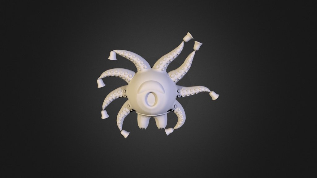 Octo-eye - 3D model by their-little-monsters [cd6eba1] - Sketchfab