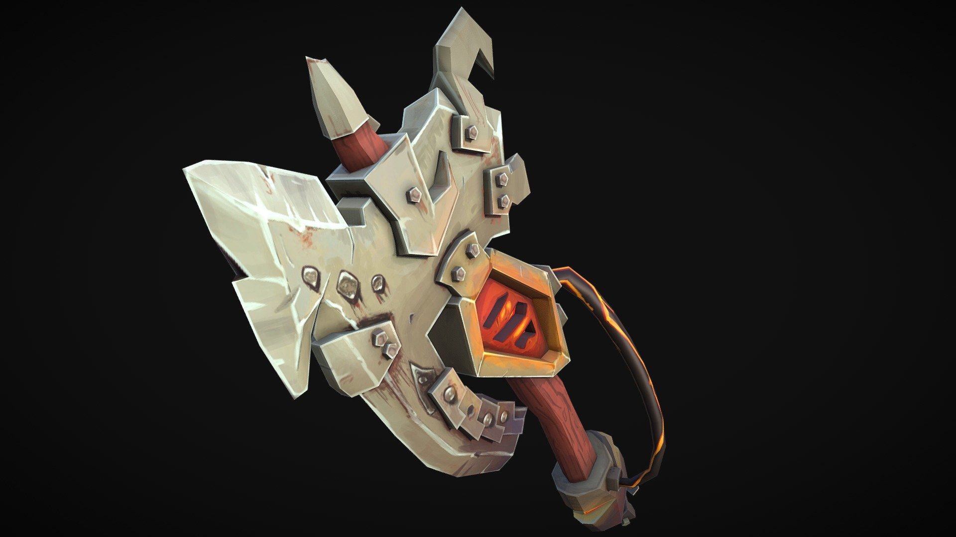 Weaponcraft Iron Horde Axe - 3D model by MichielEeckhout [cd72dcd ...