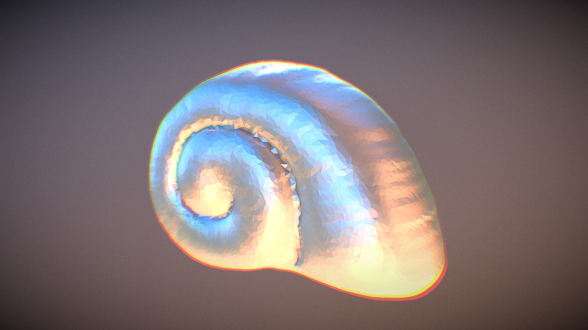 Sculpt January 2018/25 - Shell - 3D model by arturmartini (@armadadsgn ...
