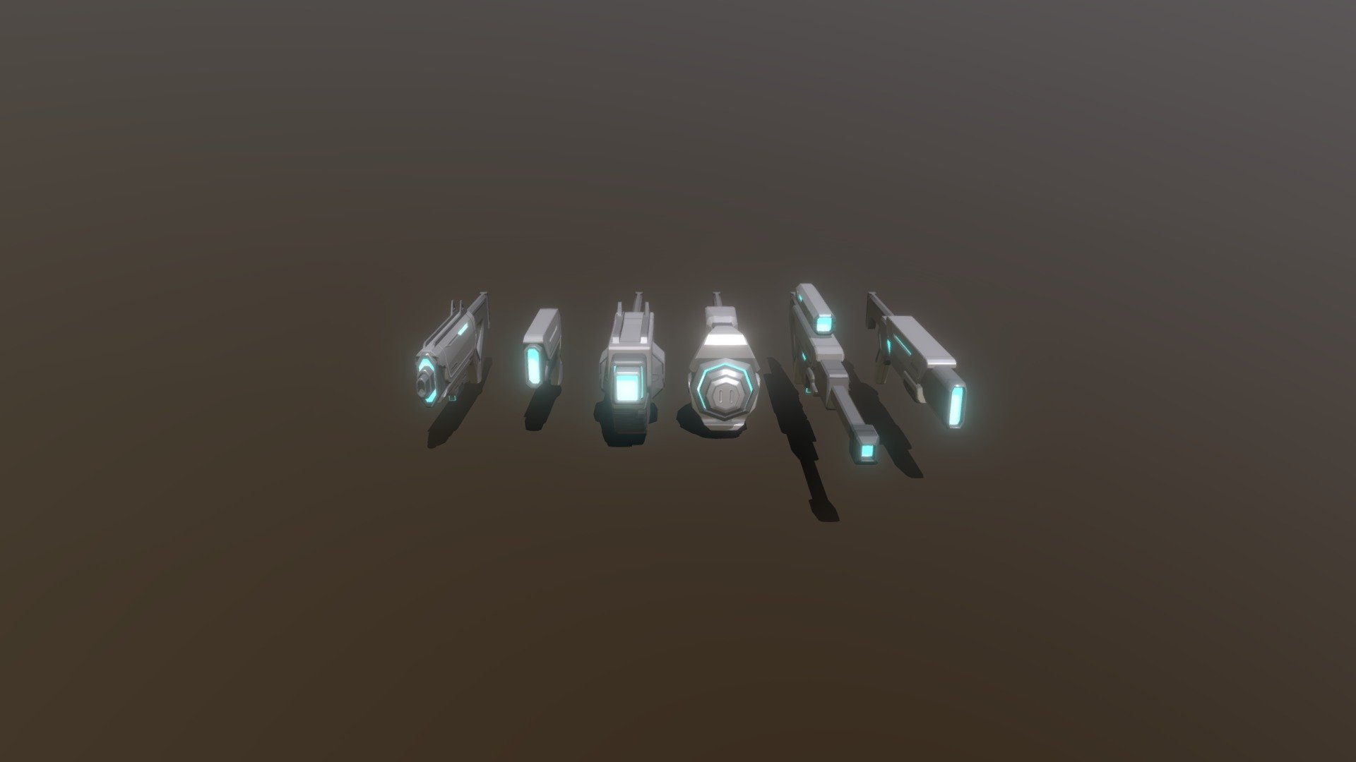 Cyber Weapons - 3D model by Repewl [cd73c22] - Sketchfab