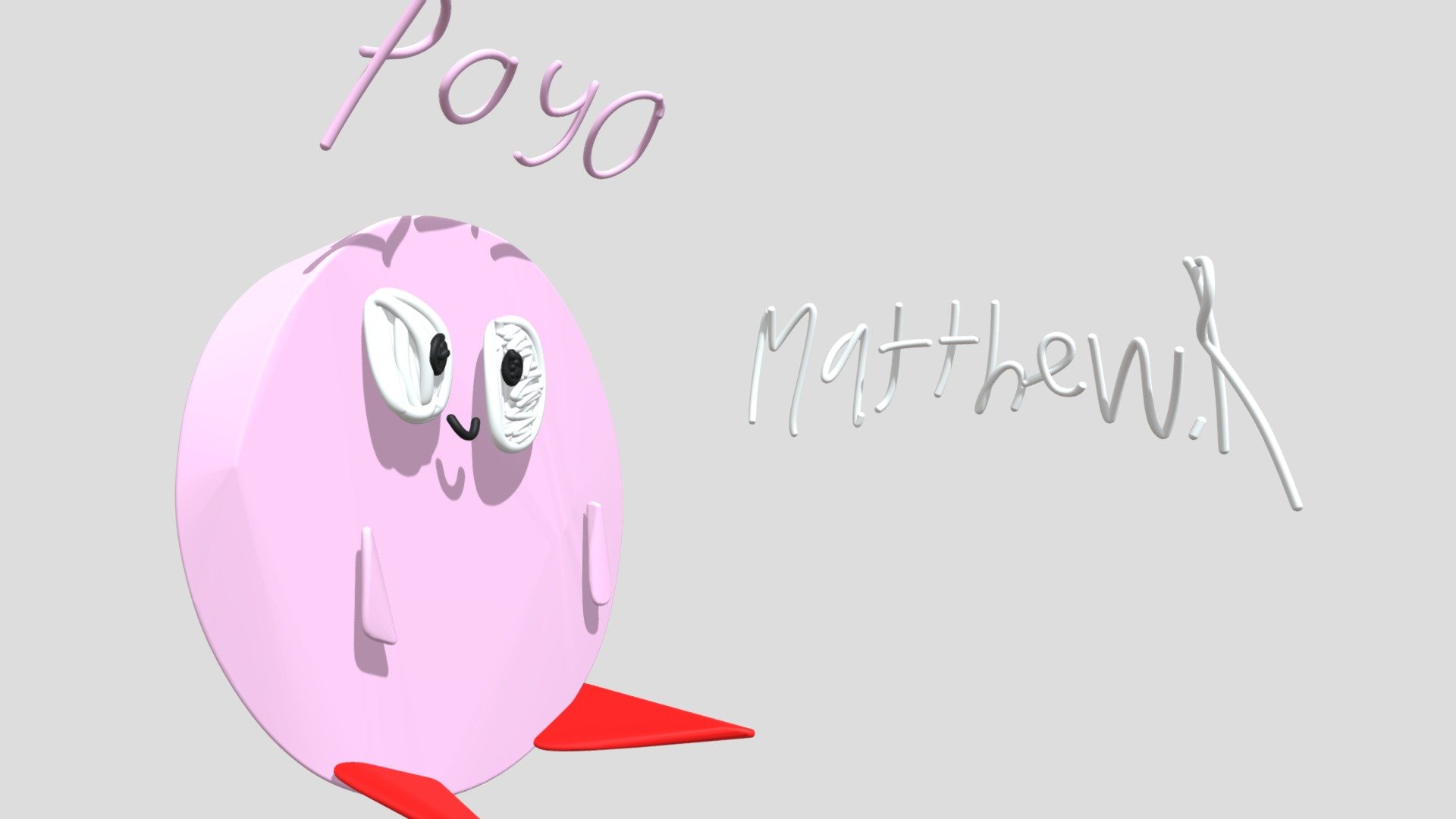 Kirby_MR - Download Free 3D model by mcparrot98 [cd758e7] - Sketchfab
