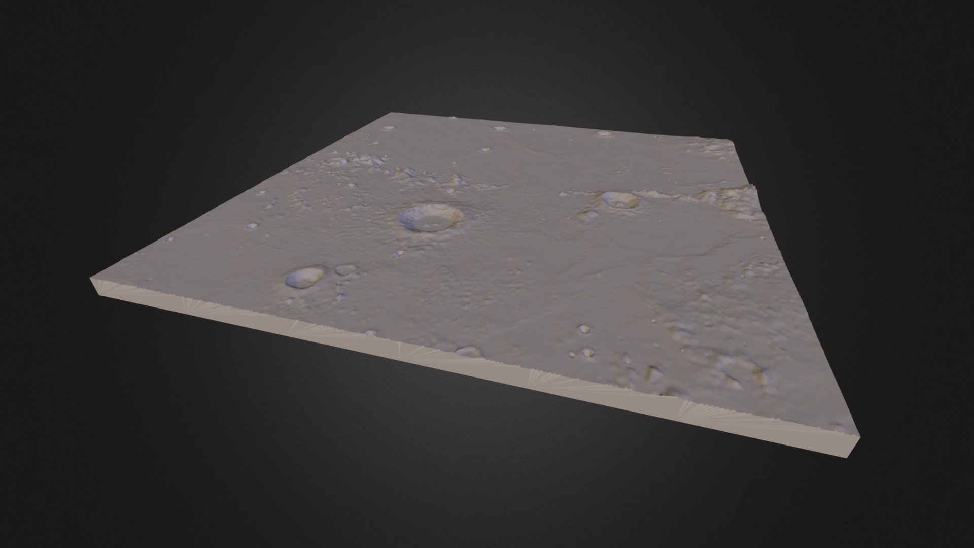 Moon Near Side (3D printable) - Download Free 3D model by NASA [cd765be ...