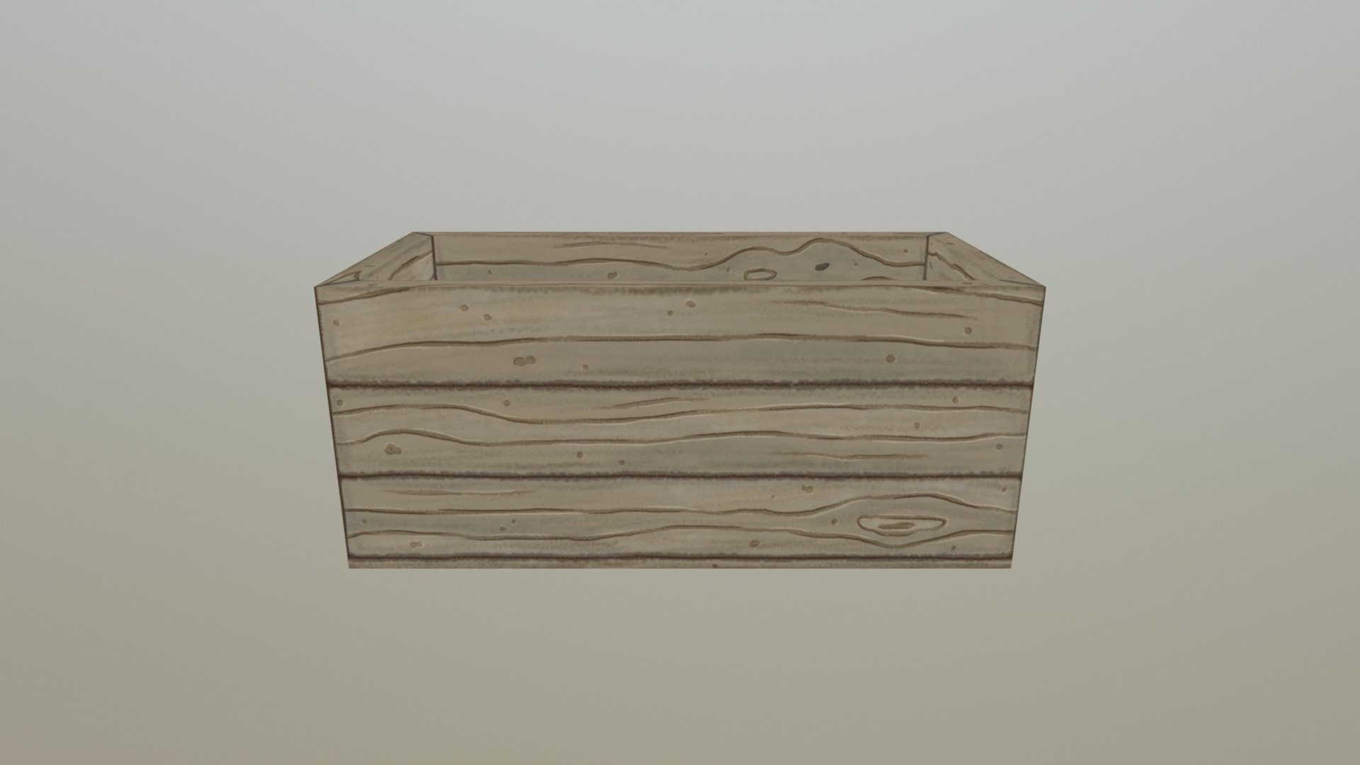 Wooden Box - 3D model by mille [cd76e54] - Sketchfab