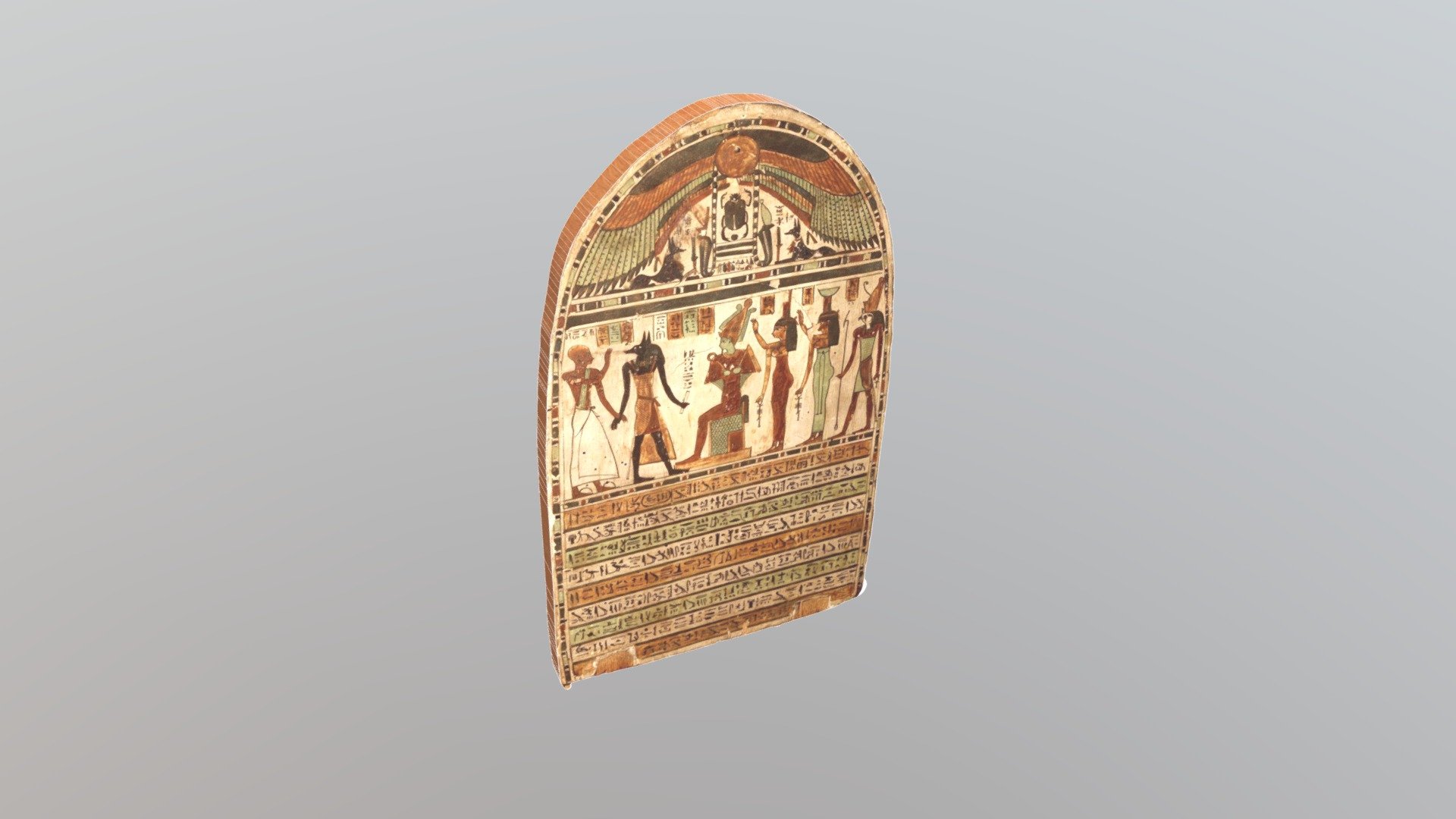 42 Stela of Pasheryenpakhem - Download Free 3D model by Arts eTeaching ...