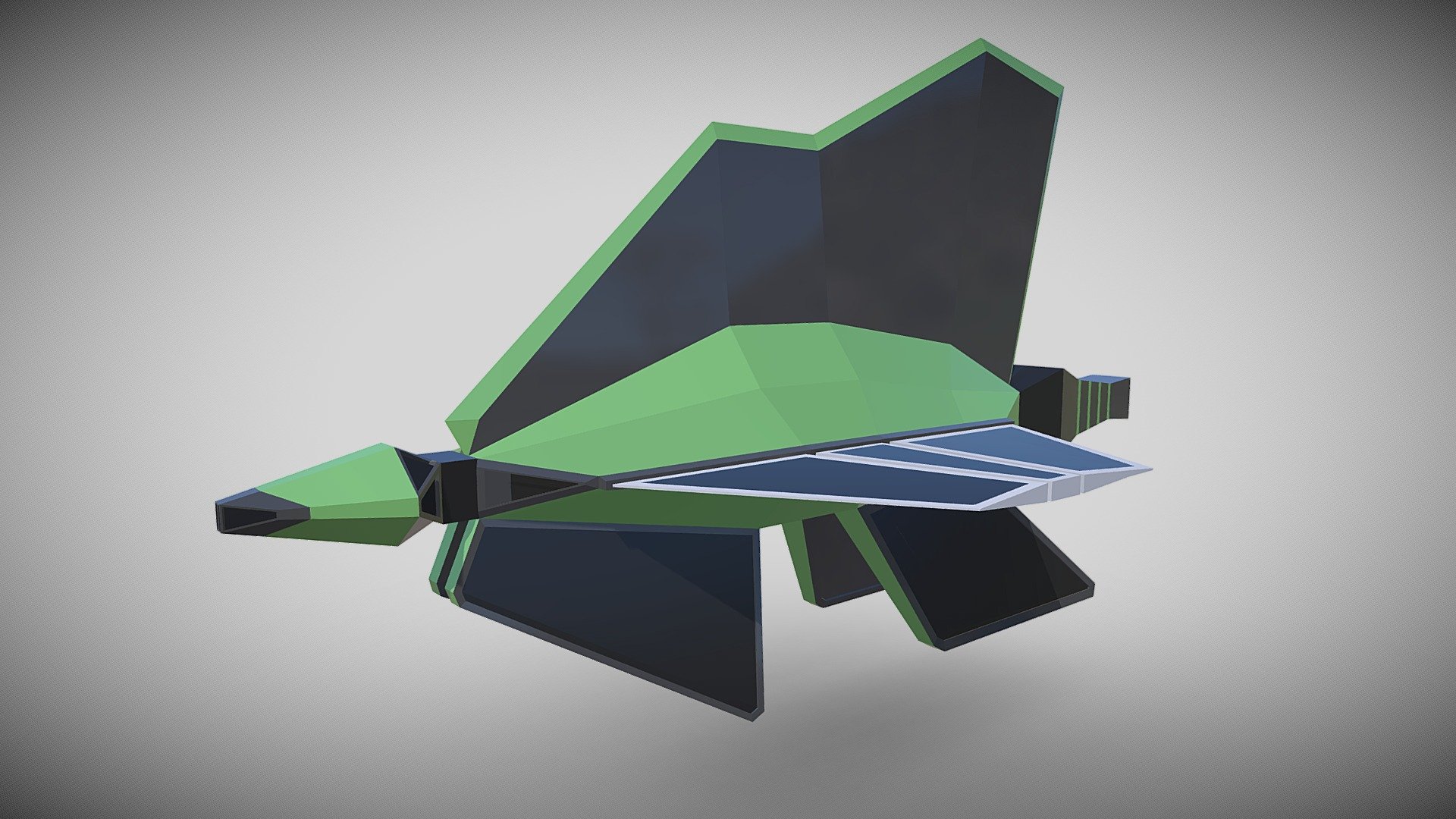 Space Turtle Spaceship Concept - Download Free 3D model by kolani3d ...