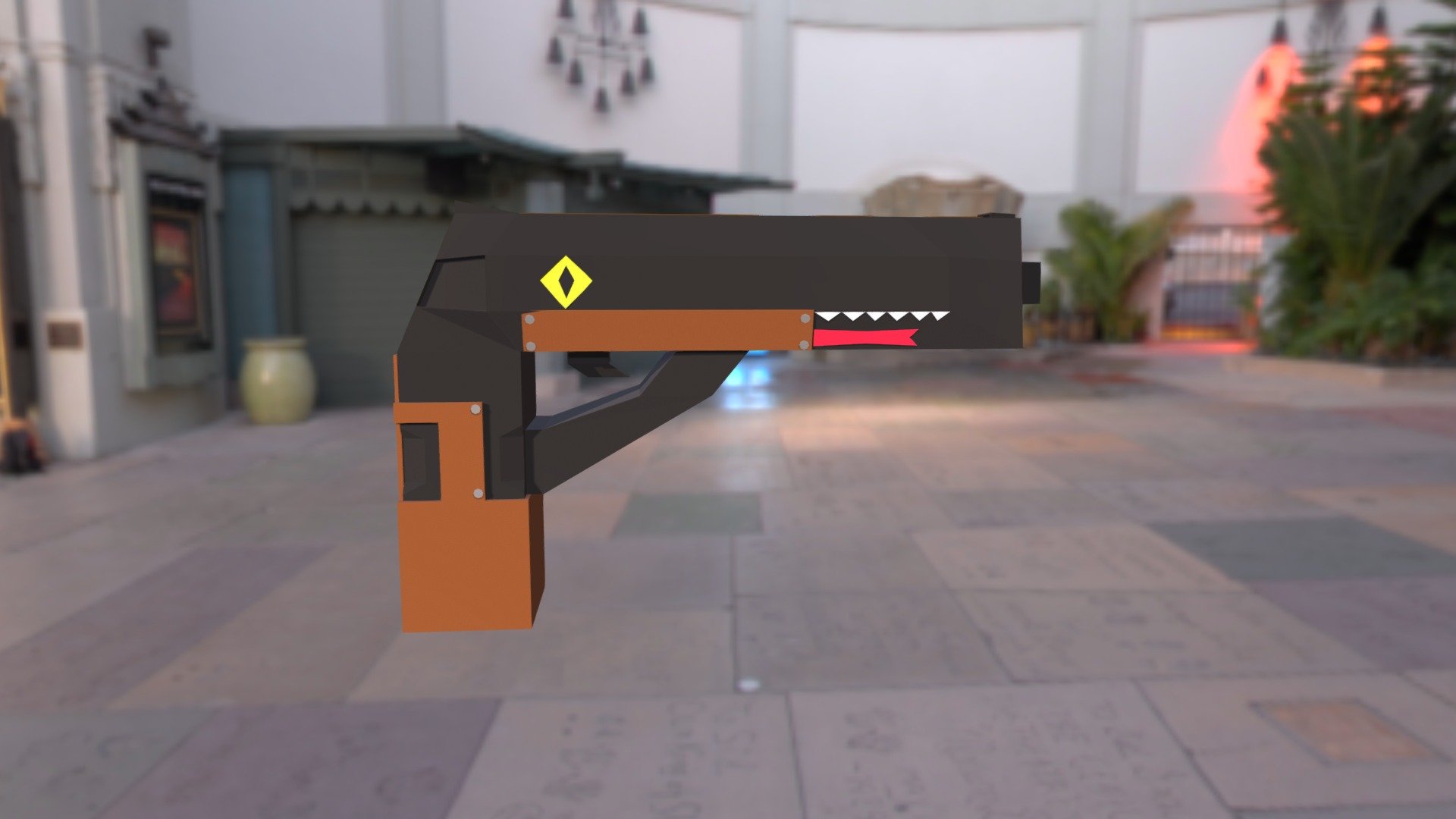 Helluva Boss Blitzo's Gun design - 3D model by t.flores [cd7d6c8 ...