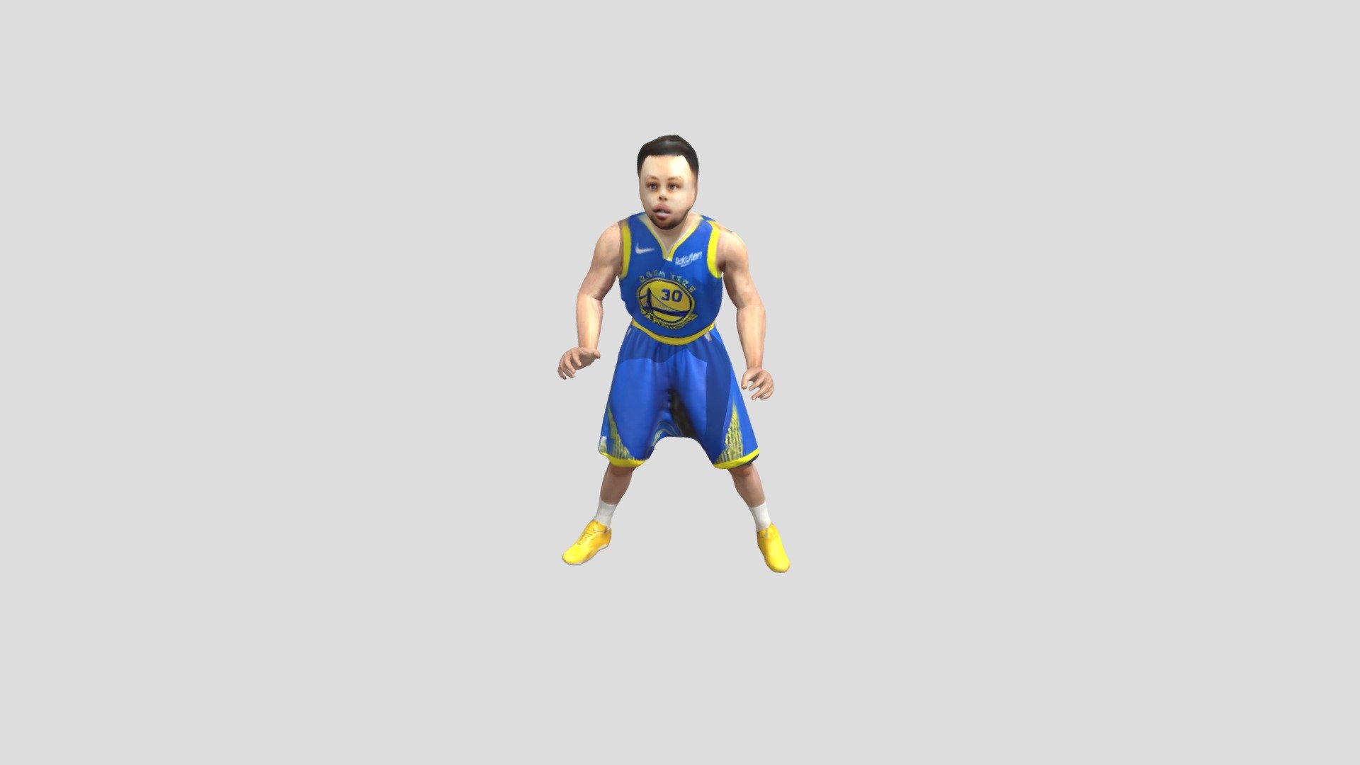 Animation_Curry_Goalkeeper Catch - Download Free 3D model by Magic3D_AI ...