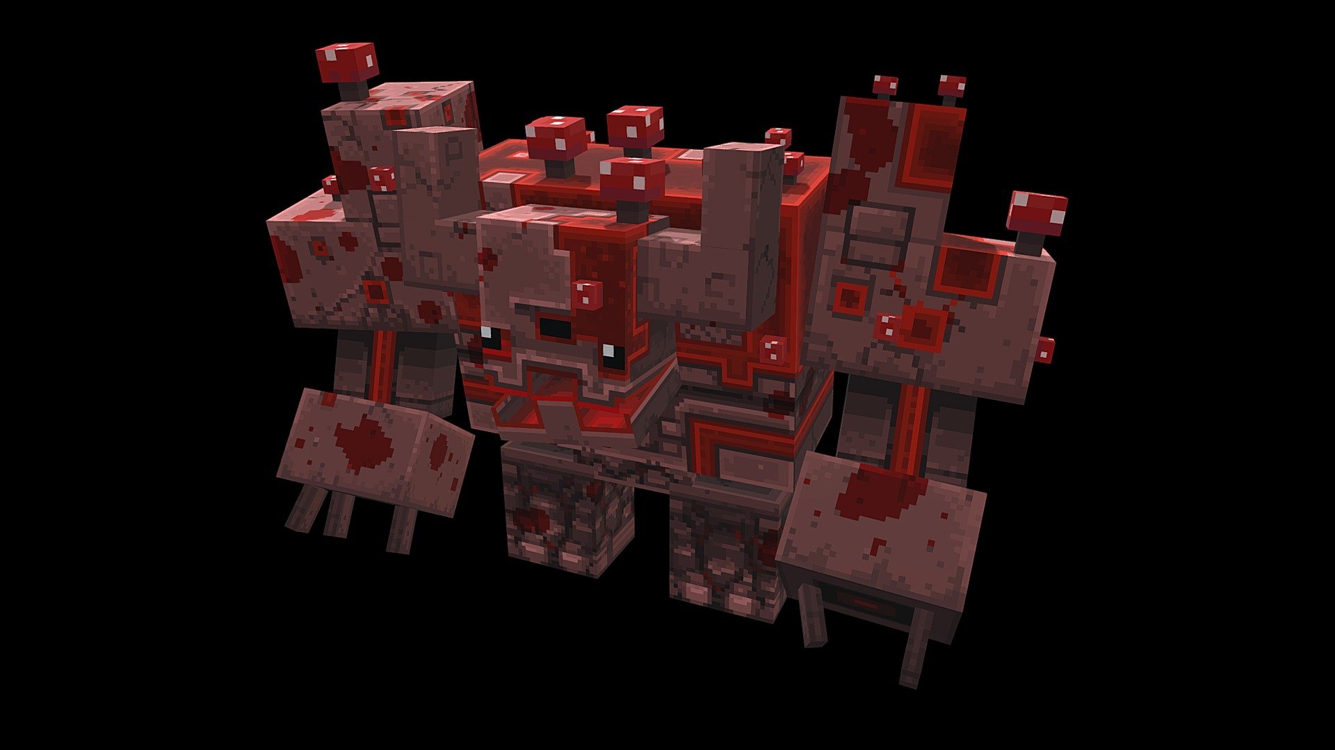 Mooshroom Monstrosity - Download Free 3D model by Vindsval (@adrian ...