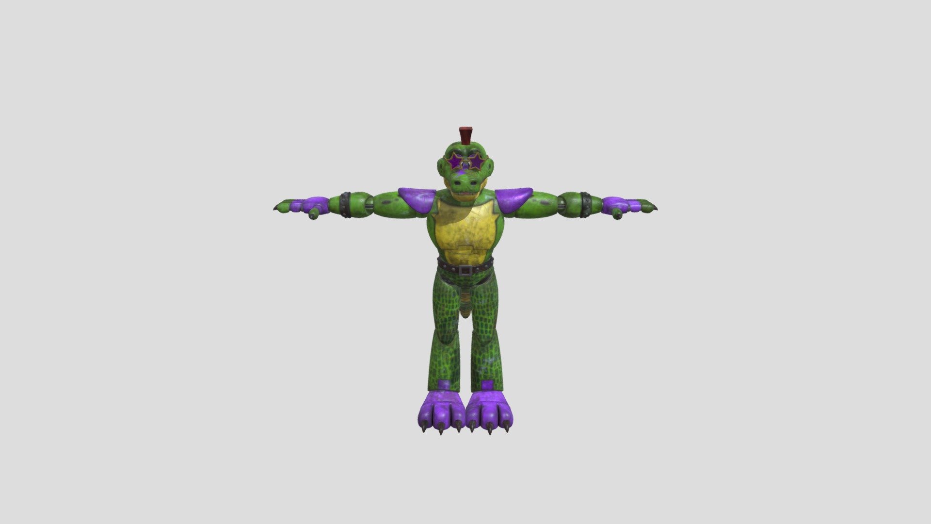 FNAF_-_Security_Breach_-_Monty_Gator_-_Hour_2_us - 3D model by FNAF197 ...