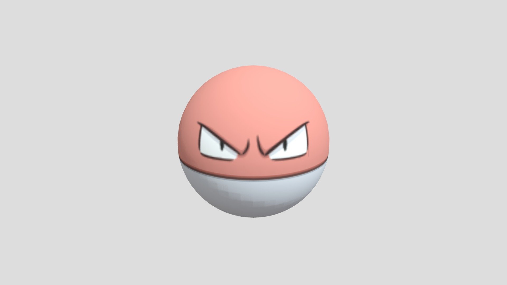 Voltorb - Download Free 3D model by nguyenlouis32 [cd8079e] - Sketchfab