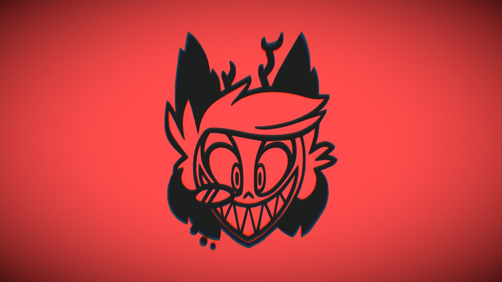 ALASTOR FACE (HAZBIN HOTEL) - Download Free 3D model by Re Pallido ...