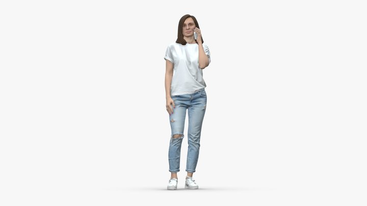 Cute_girl 3D models - Sketchfab