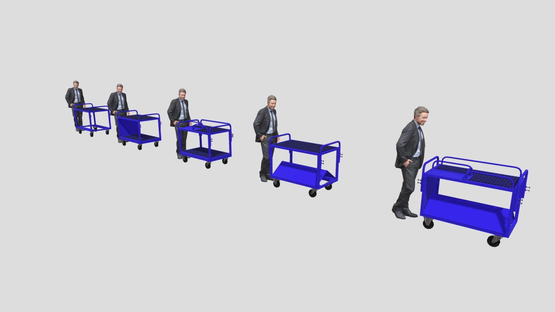 AW-SCCG10255 Towing Trolleys - 3D model by 3D-VIEW (@Jake ...