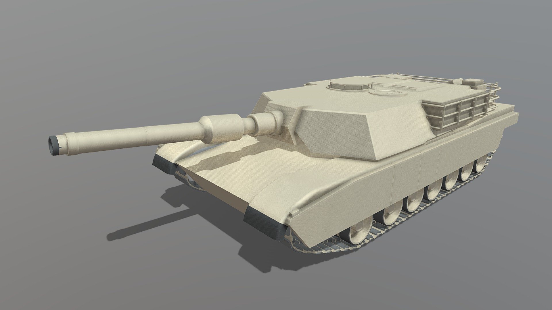 M1 Abrams Tank - Download Free 3D model by Rowen Halpern (@RowenHalpern ...