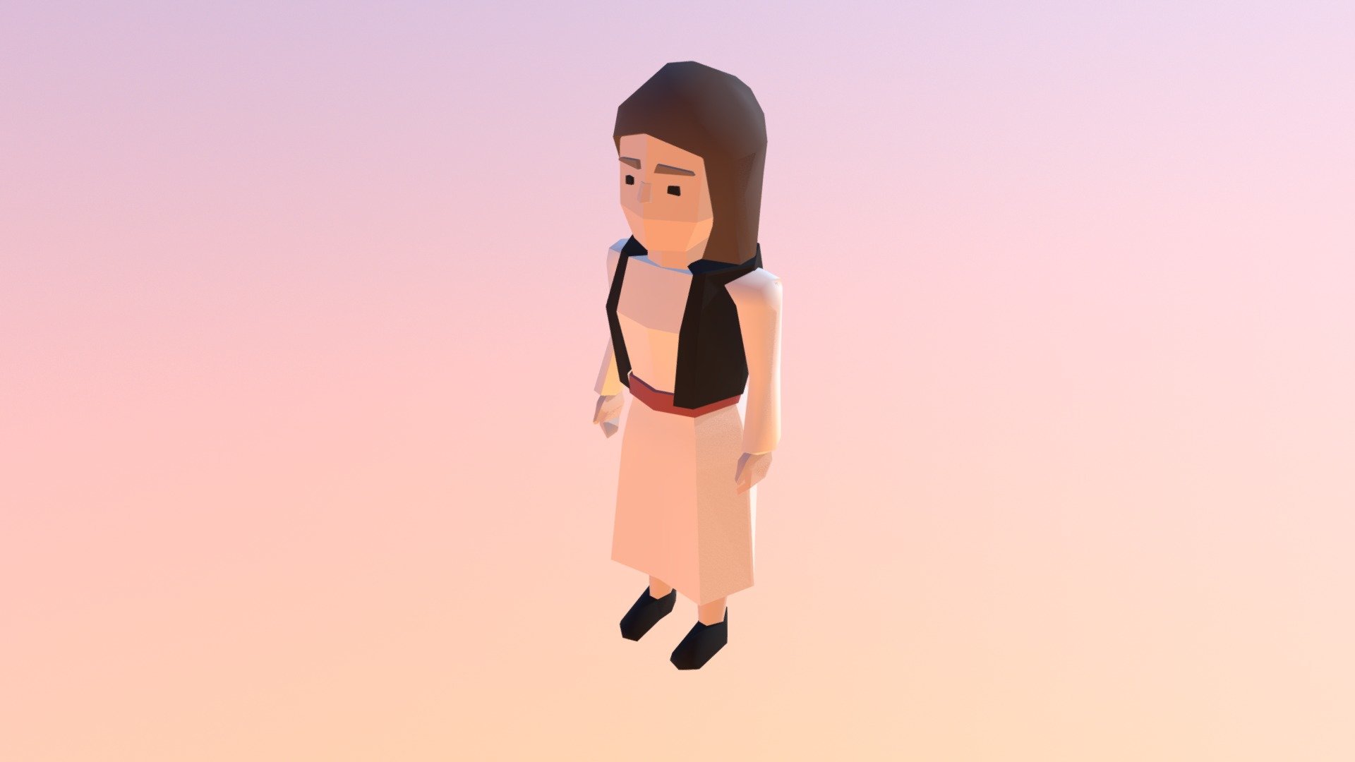 Peasant Female - Download Free 3D model by Artbake Graphics (@artbake ...
