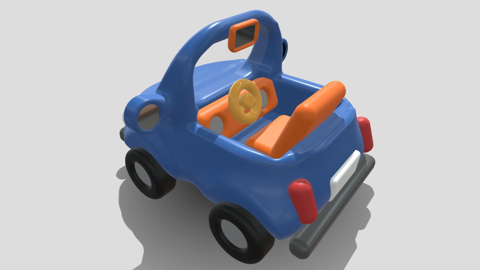 Tiny Car, Big Dreams - 3D model by Zirconium 3D (@zirconium) [cd866f3 ...