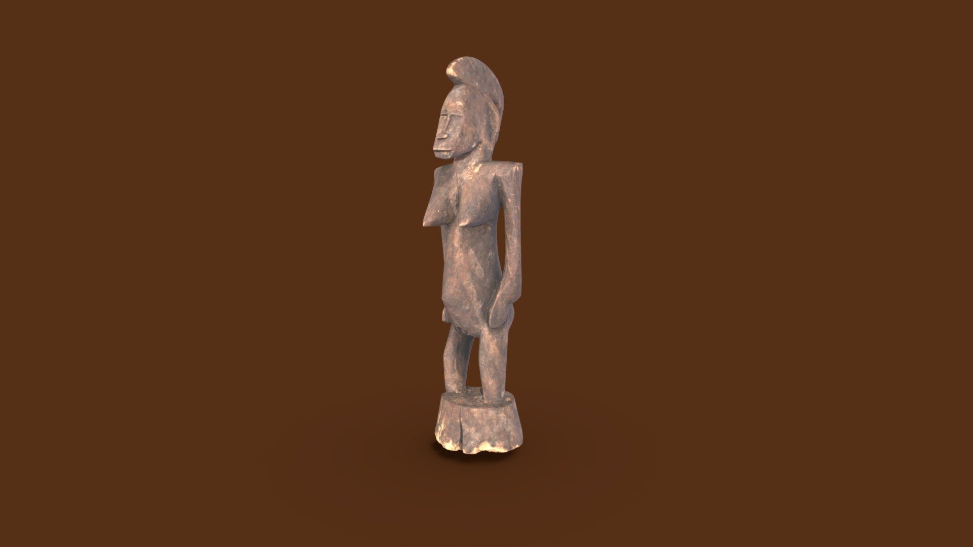 Standing Female Figure - 3D model by Ackland Art Museum (@ackland ...