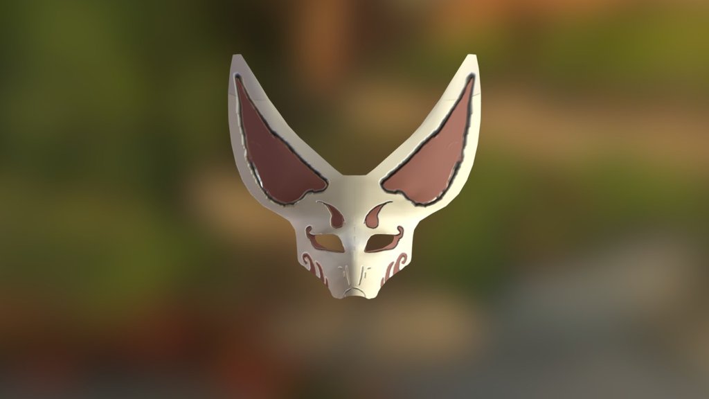 foxmask.c4d - Download Free 3D model by masarym64 [cd882a3] - Sketchfab