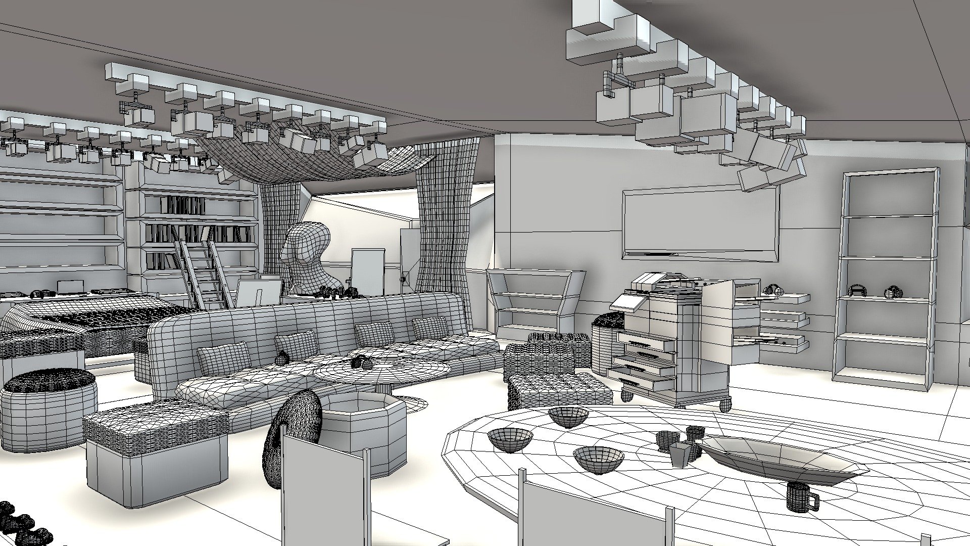 Walkable-City Family's Condo by: MatthewJPowell - 3D model by ...
