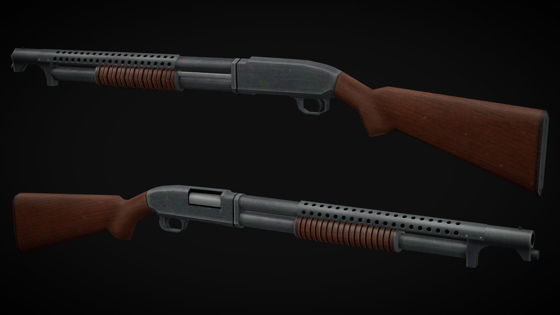 [Retro] Model 12 Trench - Download Free 3D model by Firewarden3D ...