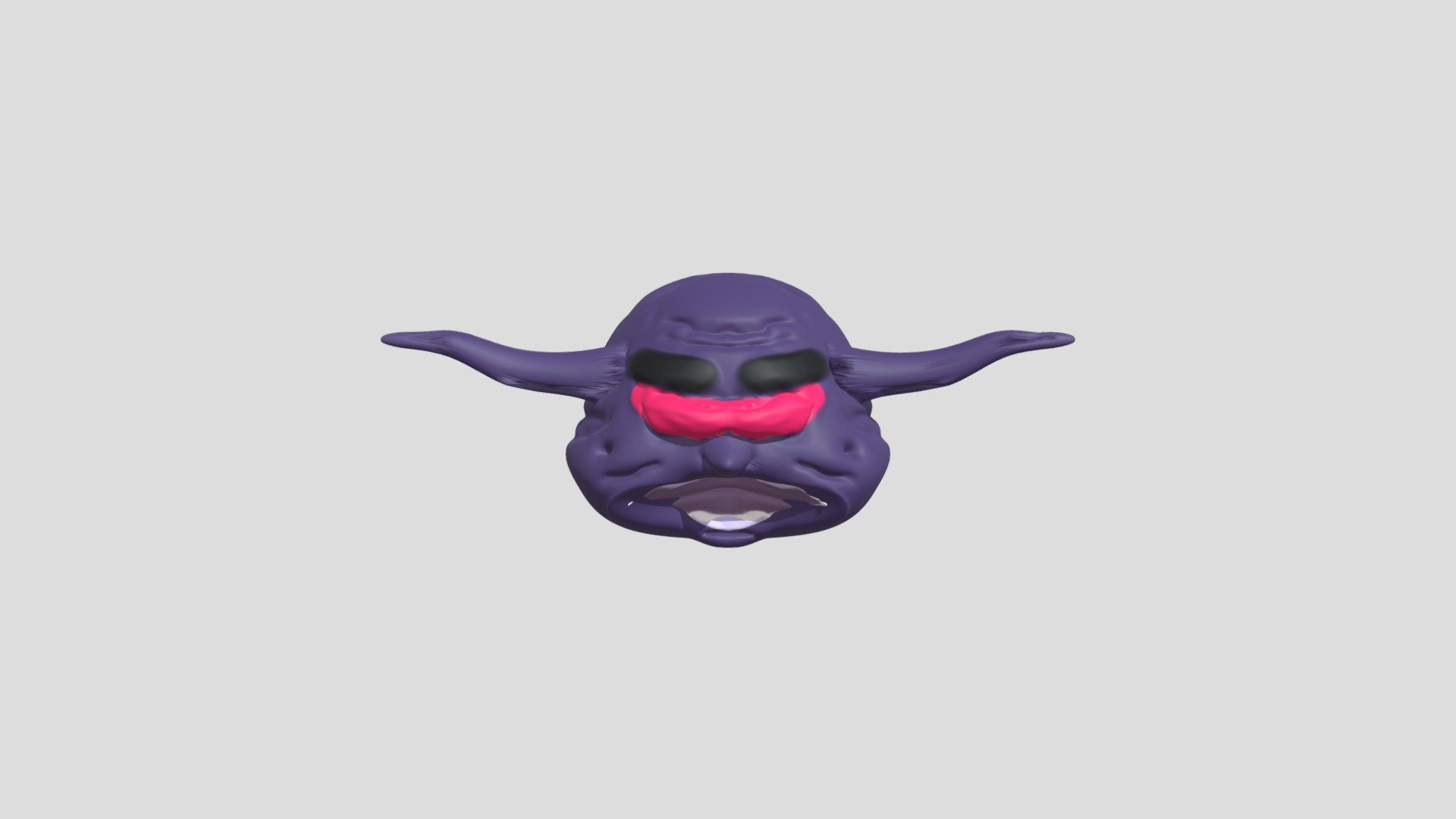 Cool Horn Alien - 3D model by alan (@alanamayfield2548) [cd8b488 ...