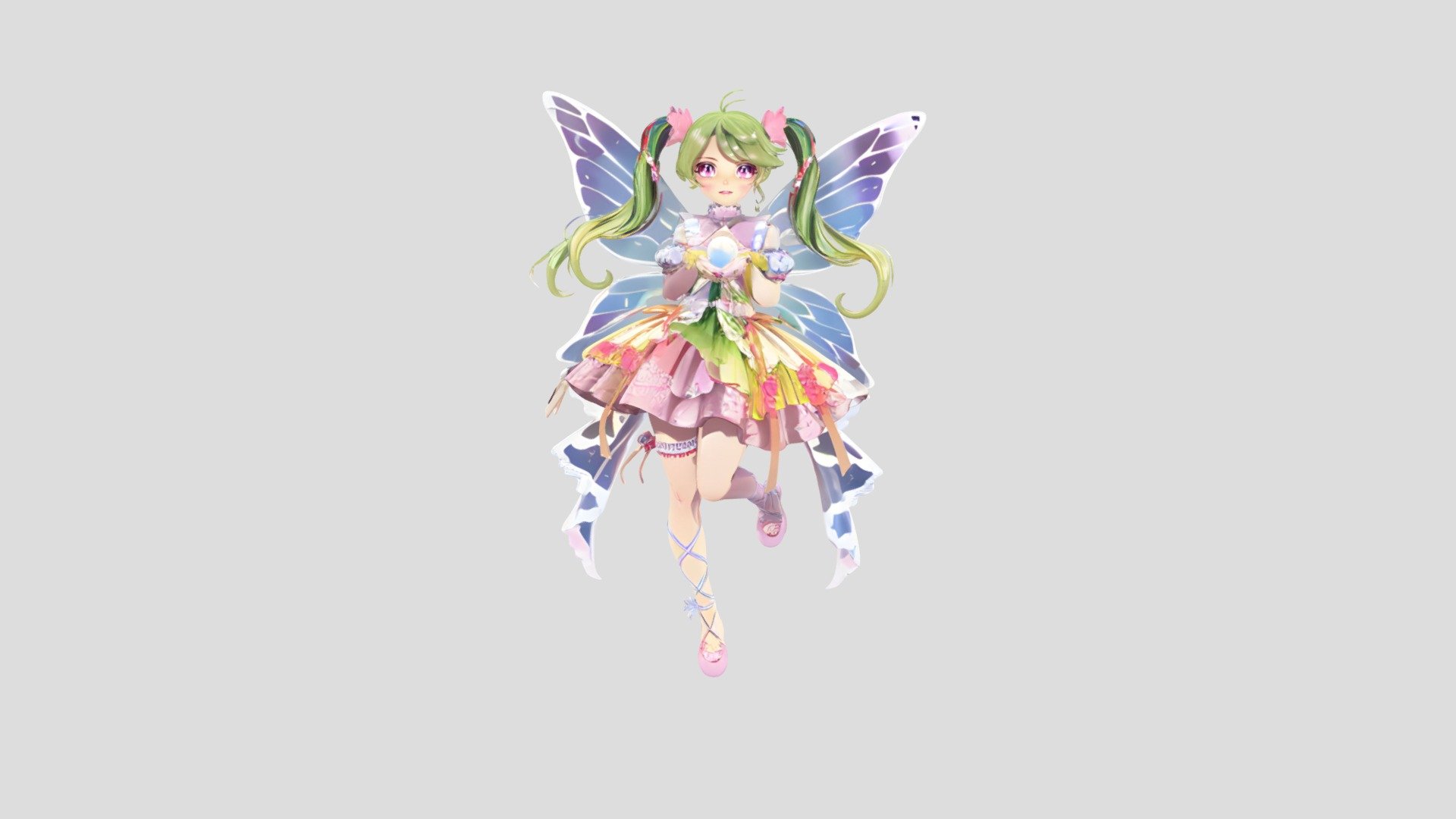 Fairy girl - Download Free 3D model by DaisukiOsaki [cd8c46f] - Sketchfab
