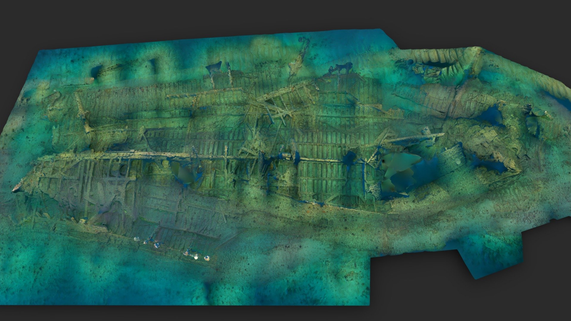 'The Clipper' Shipwreck, Rottnest Graveyard - 3D model by ...