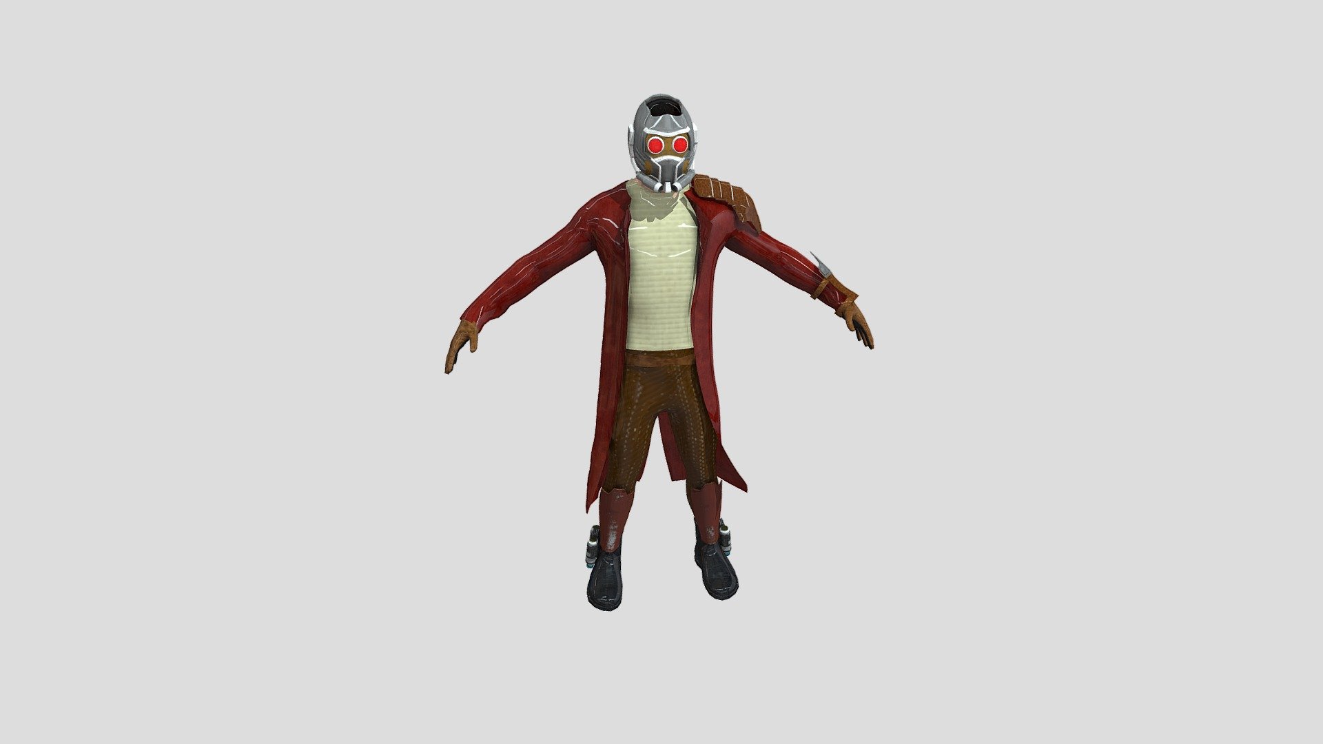 Star_Lord - 3D model by Karolis Cerneckas (@Karolis1) [cd8ea35] - Sketchfab