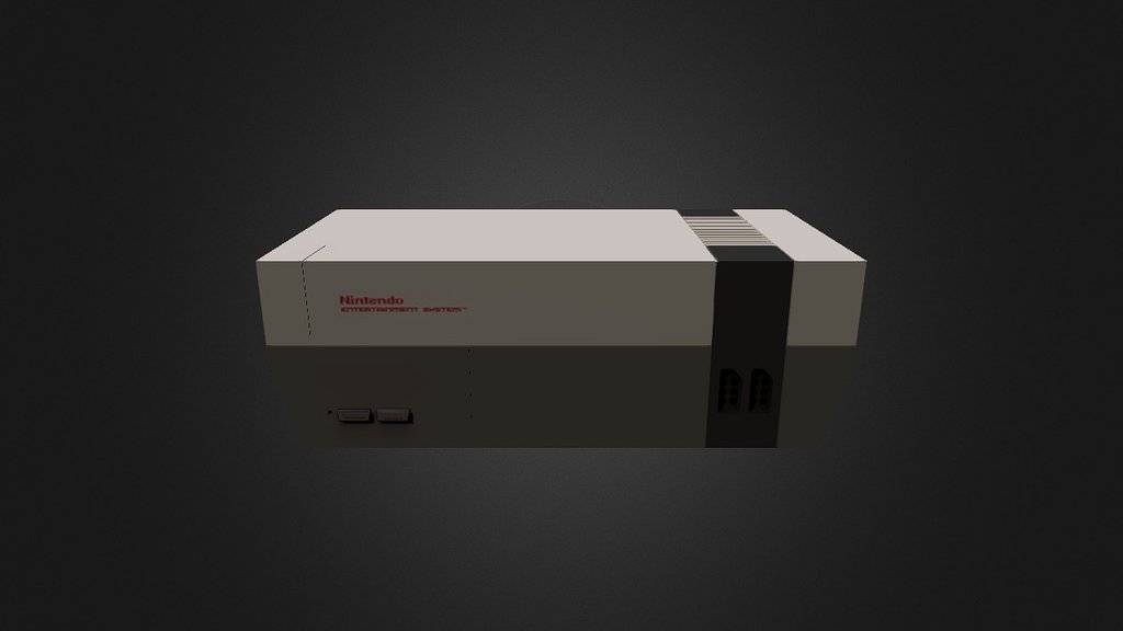 NES - 3D model by smous [cd92421] - Sketchfab