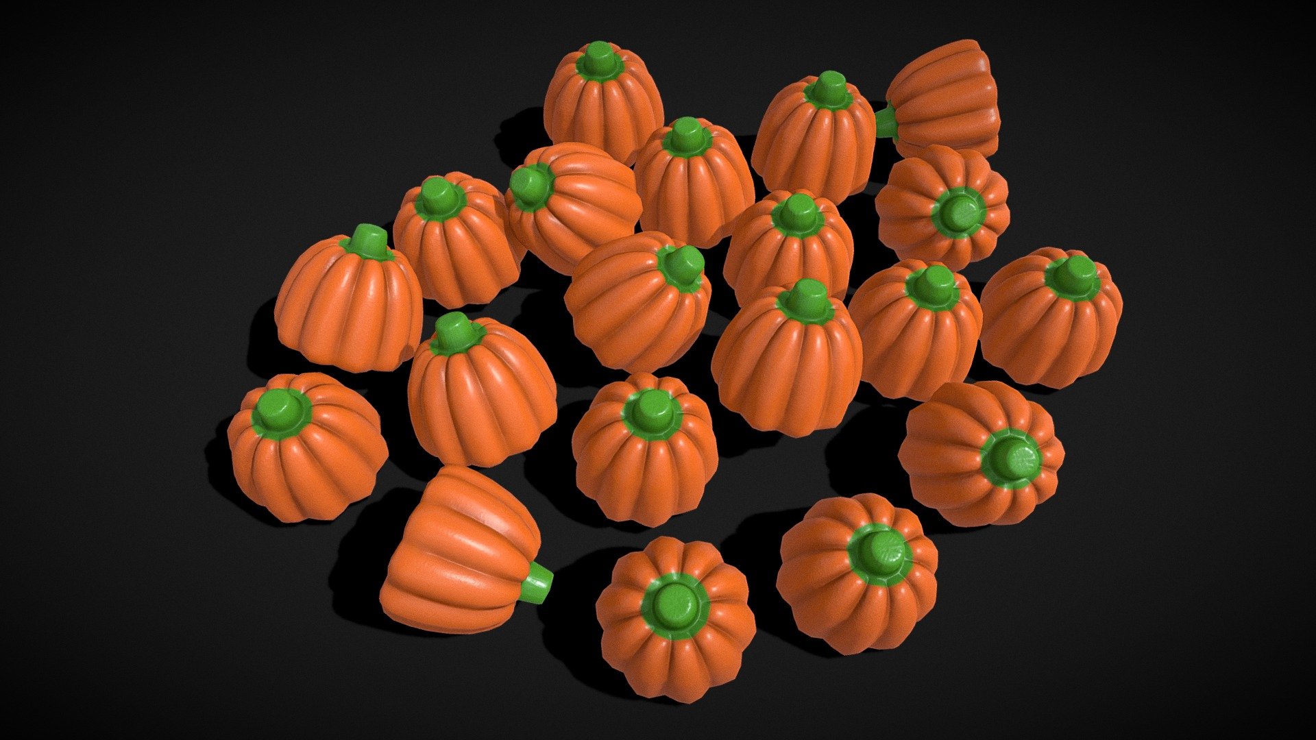 Pumpkin Candy - Buy Royalty Free 3D model by GetDeadEntertainment ...