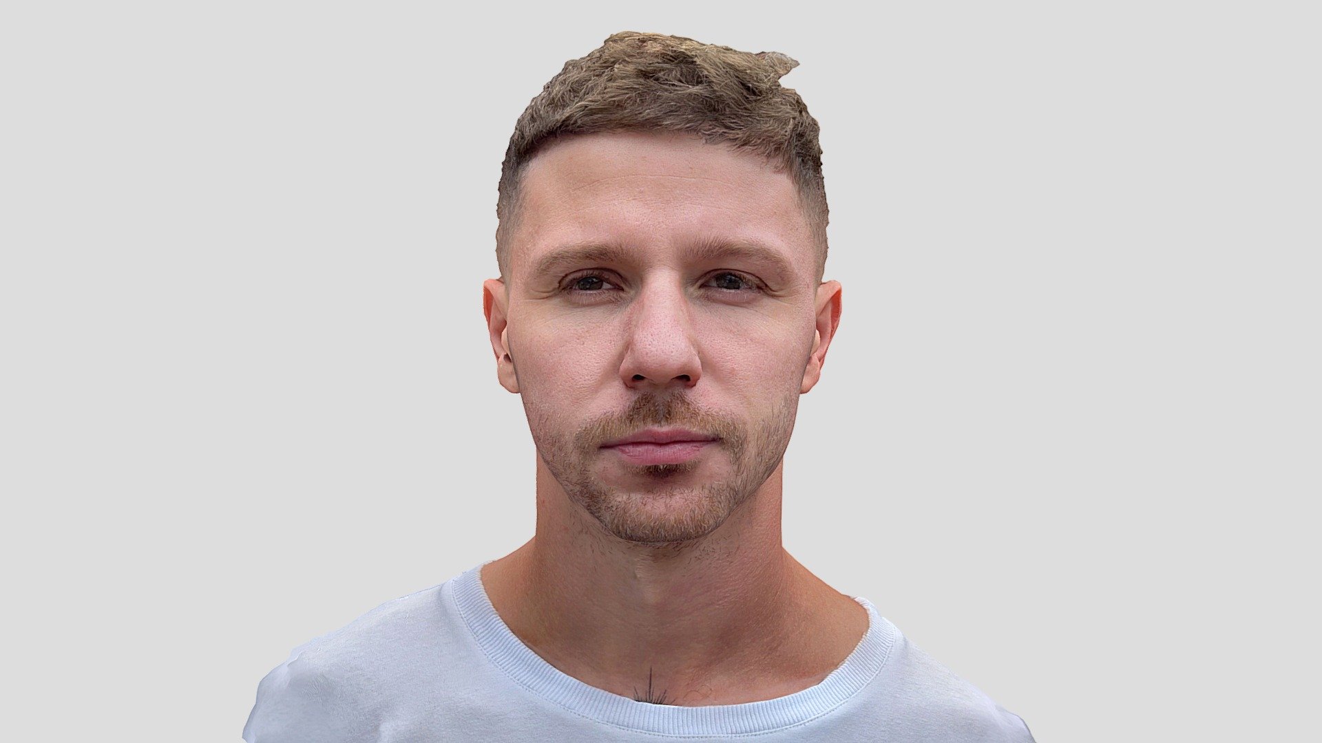 Head scan 08 (photogrammetry) - 3D model by yaro.pro [cd93a39] - Sketchfab