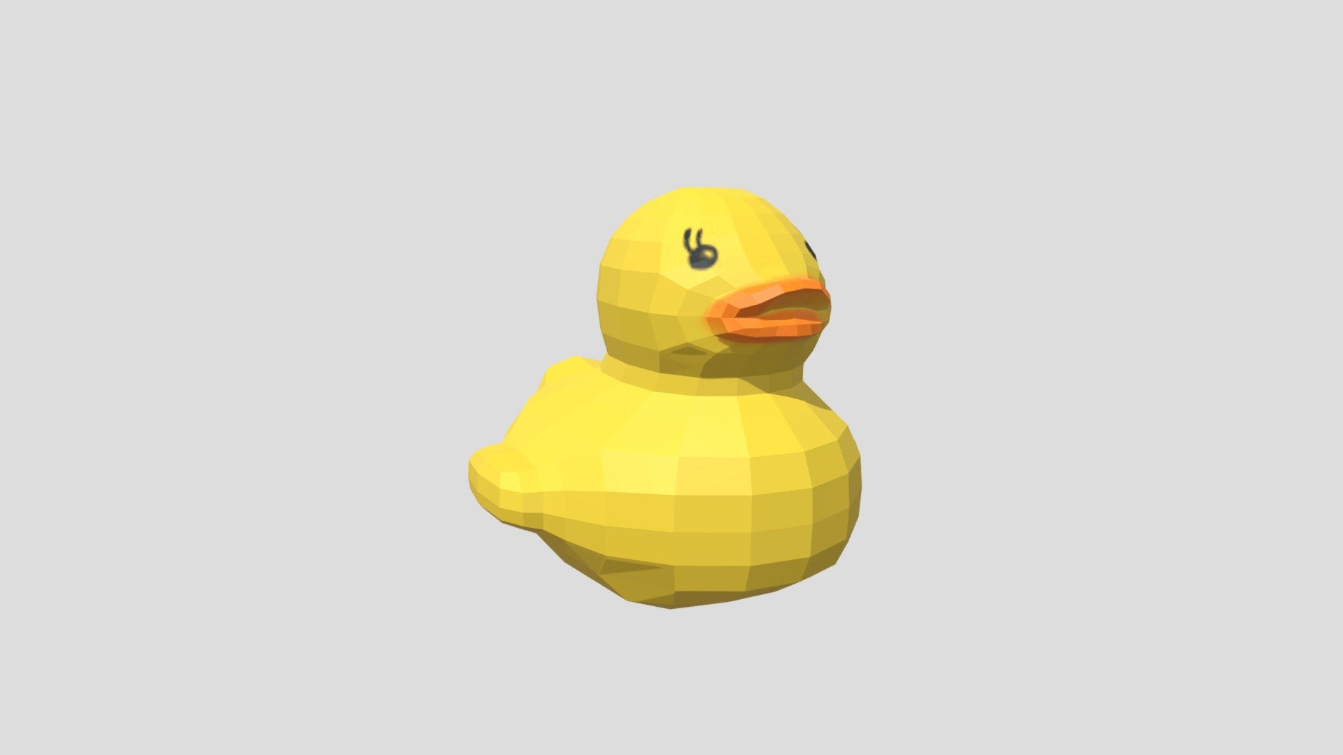 Rubber Duck Model - 3D model by Adam Fakla (@AdamPeterFakla) [cd958a6 ...
