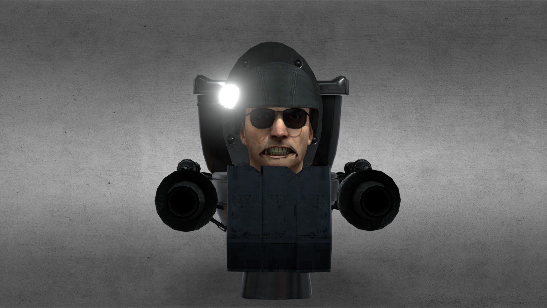Flashlight Guardian Skibidi Toilet - Download Free 3D model by new gmod ...