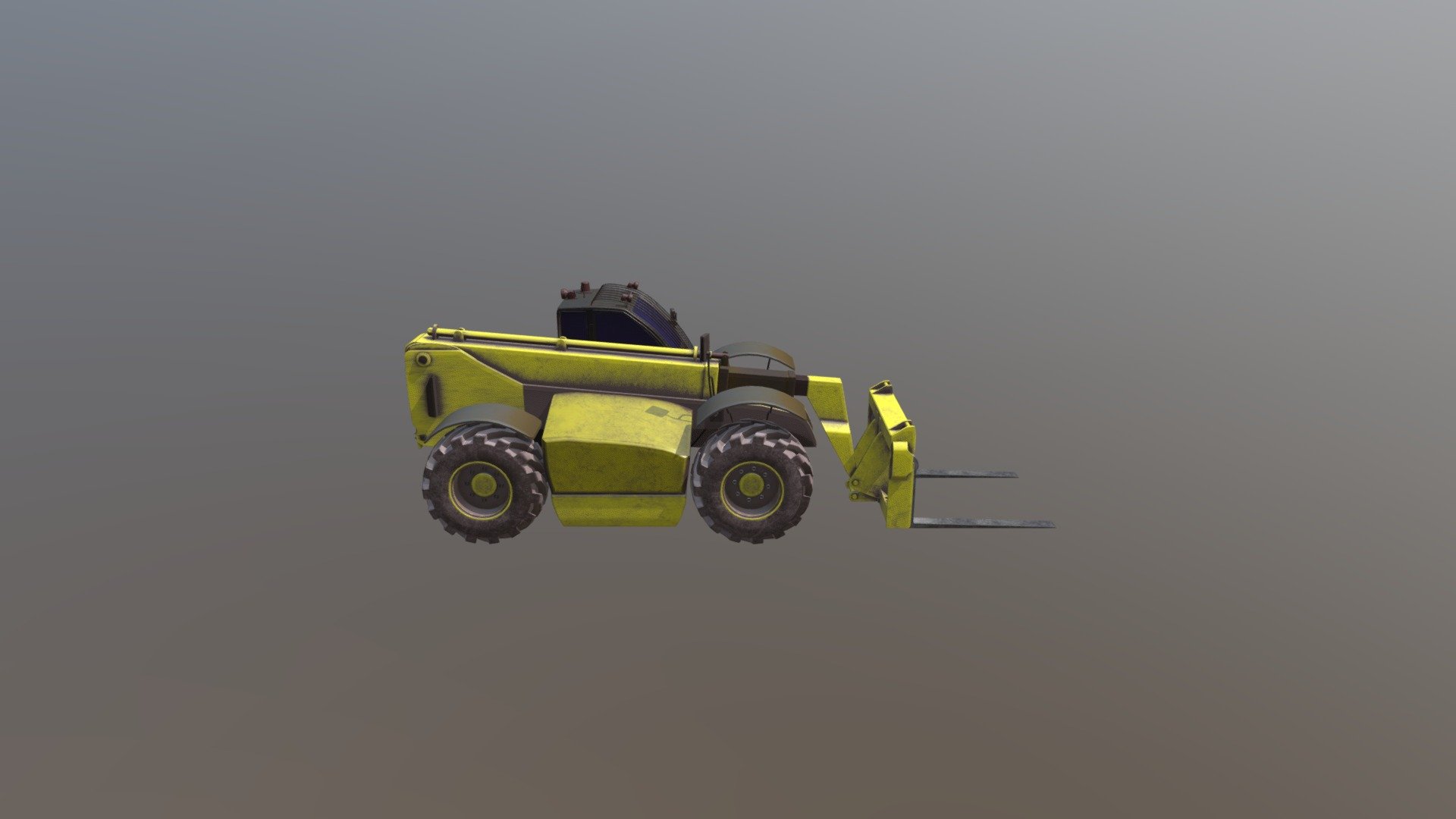 Telescopic Handler - 3D model by ANATAT0 [cd9c99c] - Sketchfab