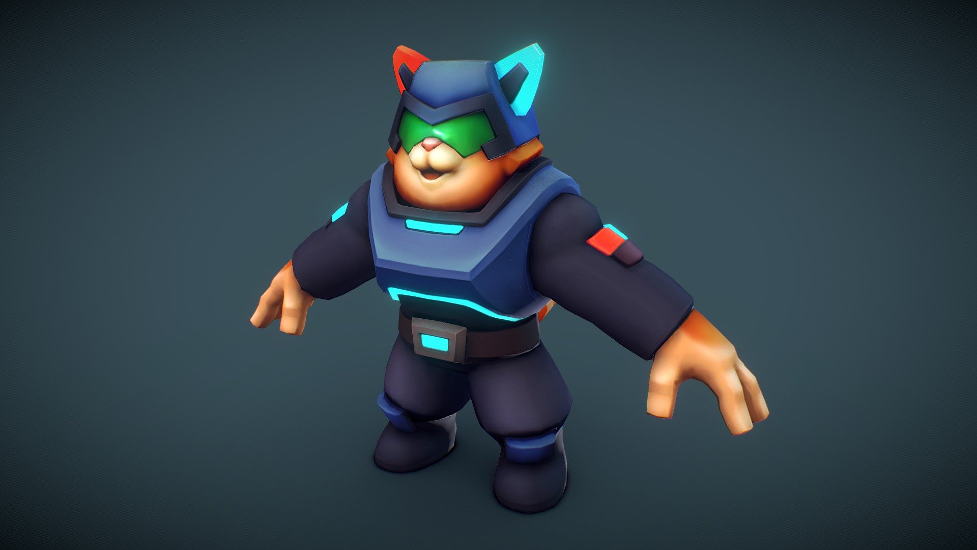 Gunner - Preview - 3D model by BitGem [cd9c9ff] - Sketchfab