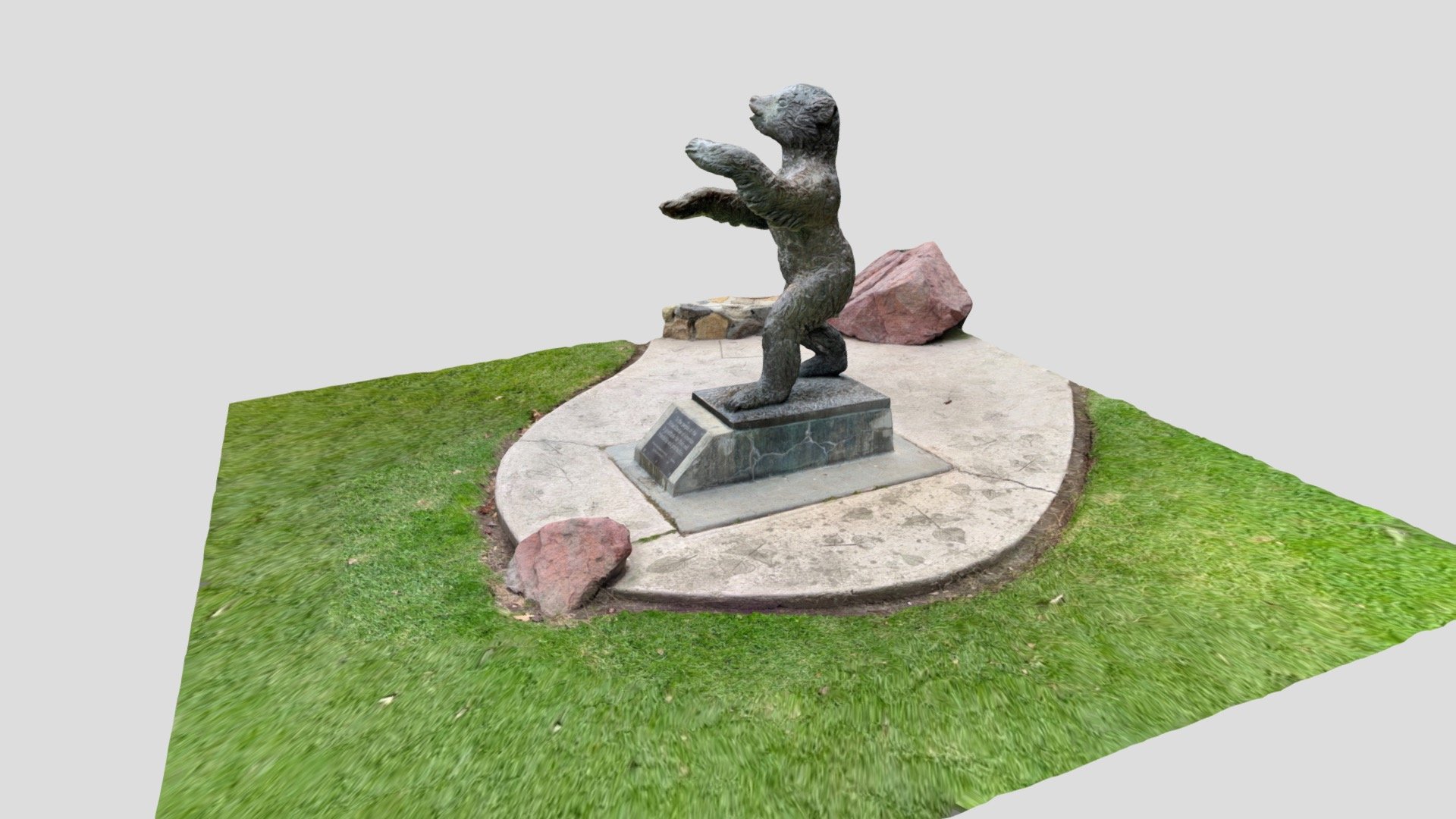 Standing Bear @ Griffith Park - 3D model by ascannerdarkly [cd9d04e ...